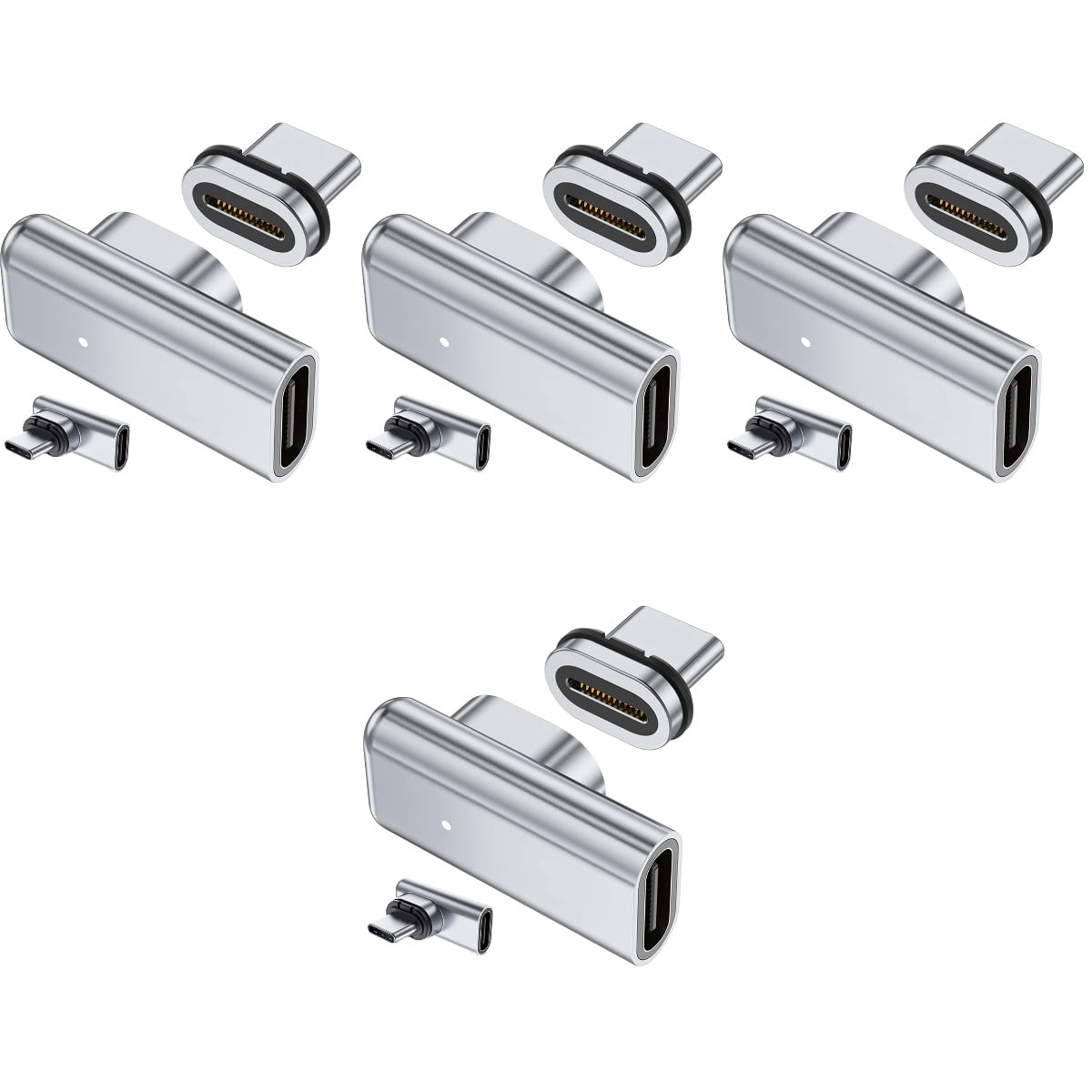Masteelf 4 Sets Usb C Magnetic Adapter Tip Head 4k Magnetic Adapter ...