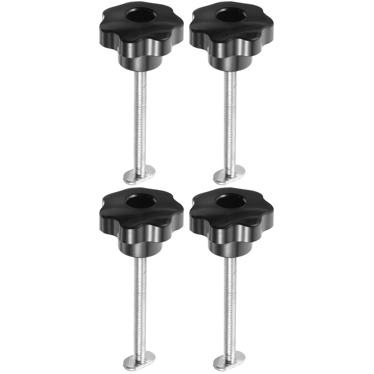 Masteelf 4 Sets Woodworking T Slot Clamp -track Hold Down Clamps ...