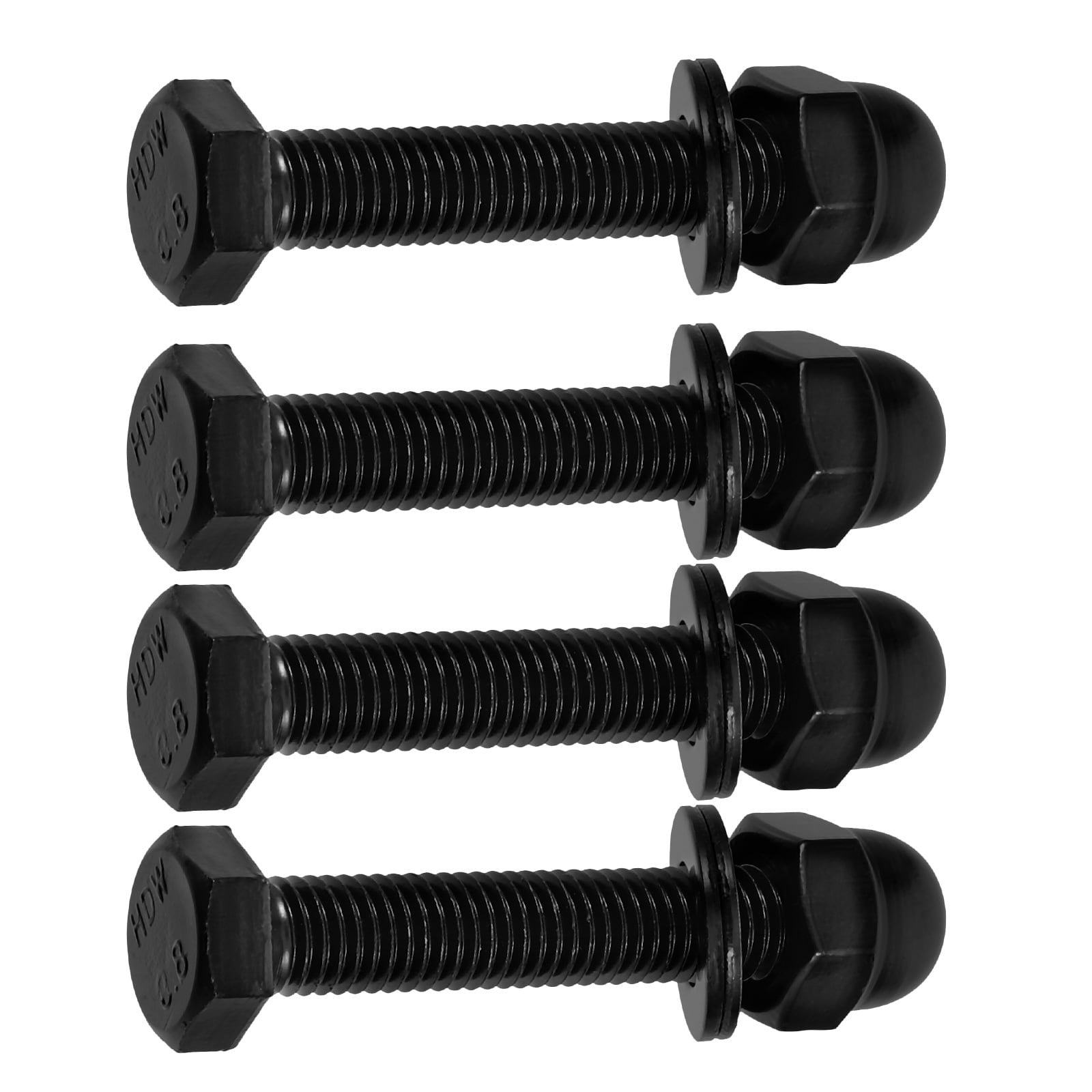 Masteelf 4 Sets of Head Bolt Hexagon Socket Screw Thread Bolt Furniture ...