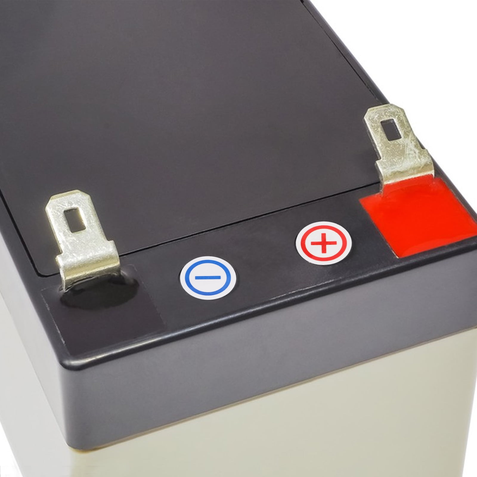 Masteelf 4 Sheets Electrical Machine Polarity Safety Sticker Warning ...