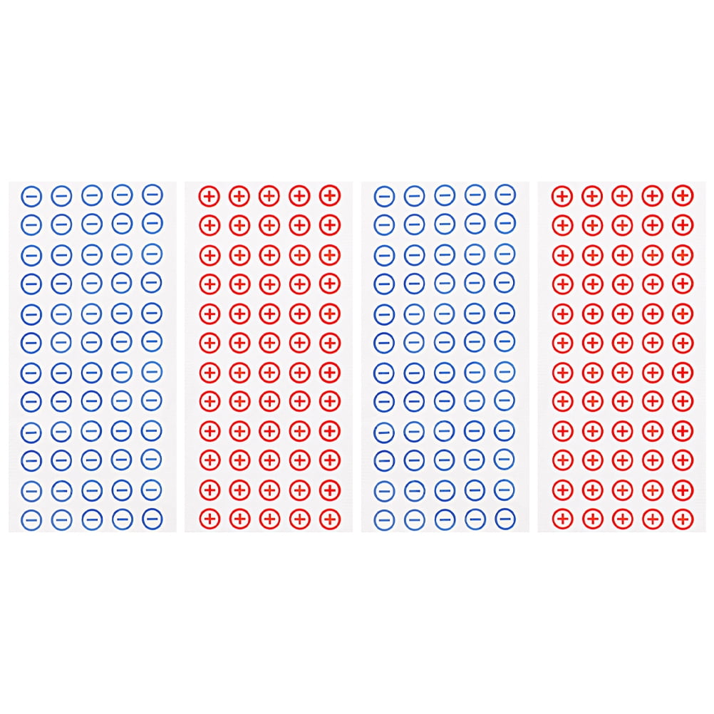 Masteelf 4 Sheets Game Scope Red and Blue Sticker Connecting Block ...