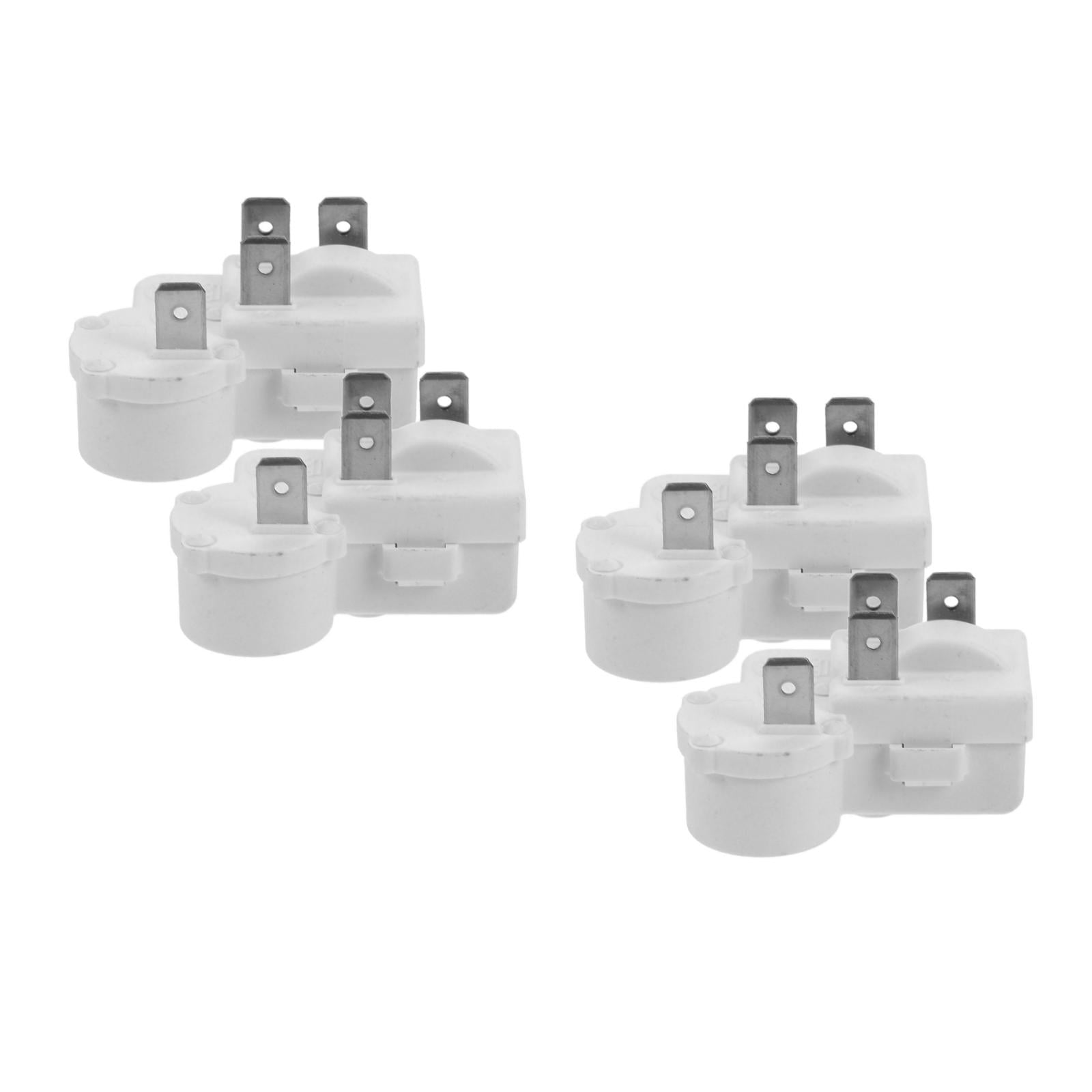 Masteelf 4 pcs 4-Pin Refrigerator Overload Protector Compressor Starter ...