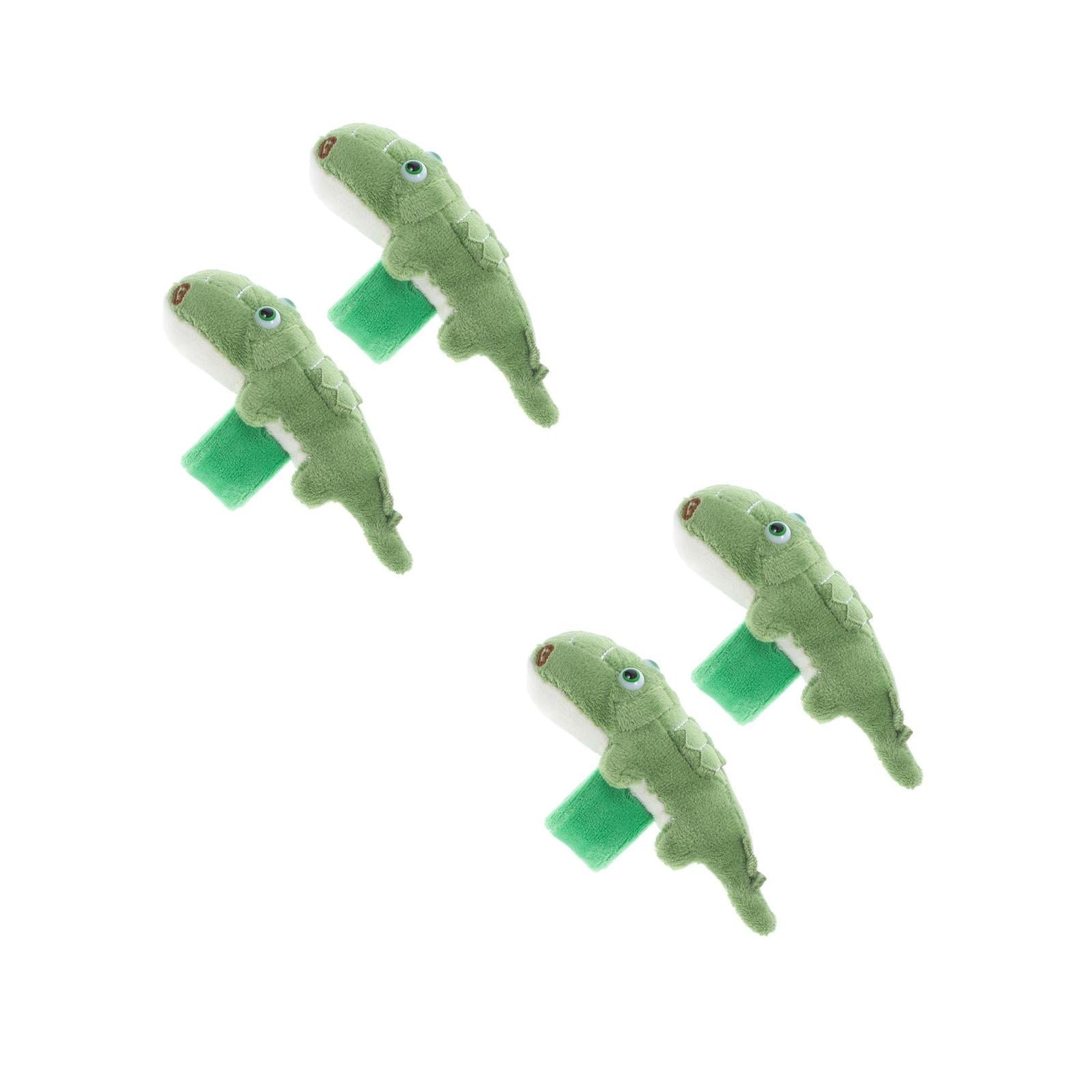 Masteelf 4 pcs Adorable Slap Bracelet Plush Animal Snap Band Stuffed ...