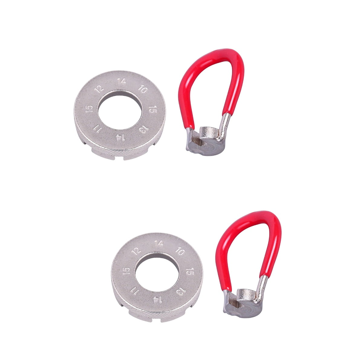 Masteelf 4 pcs Bike Spoke Tool Spoke Wrench Cycling Pocket Tools Bike ...