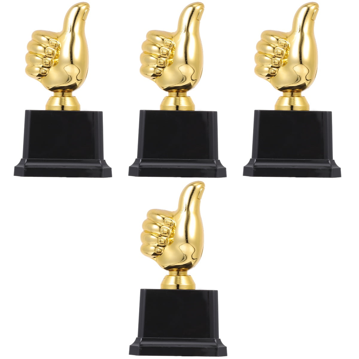 Masteelf 4 pcs Children Trophy Awesome Thumb Trophy Children Plastic ...