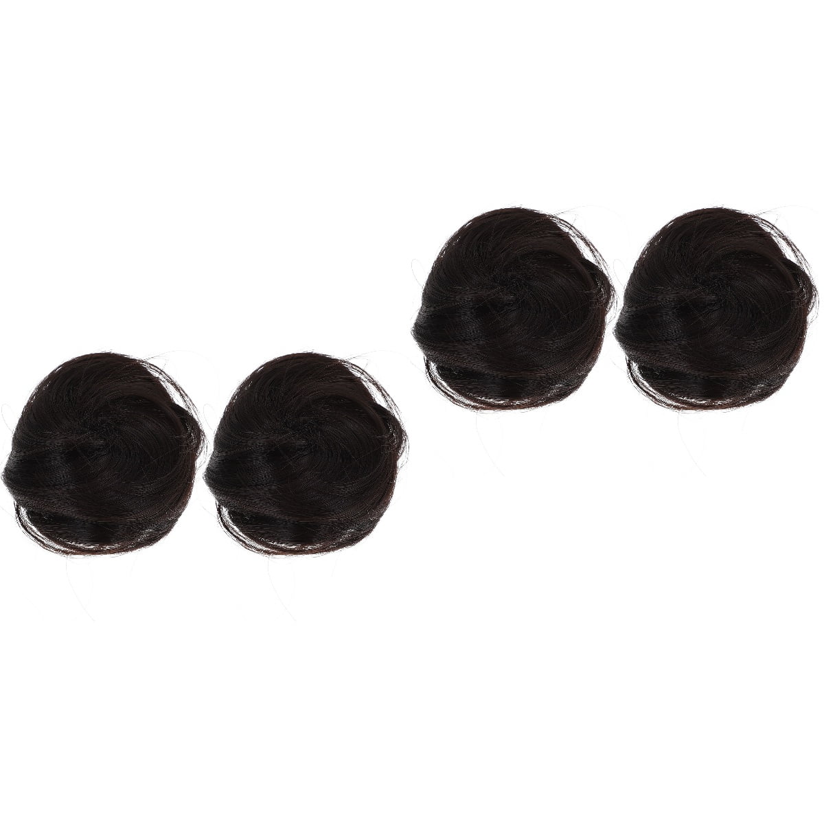 Masteelf 4 pcs Clip On Hair Buns Women Hair Piece Updo Ponytail ...
