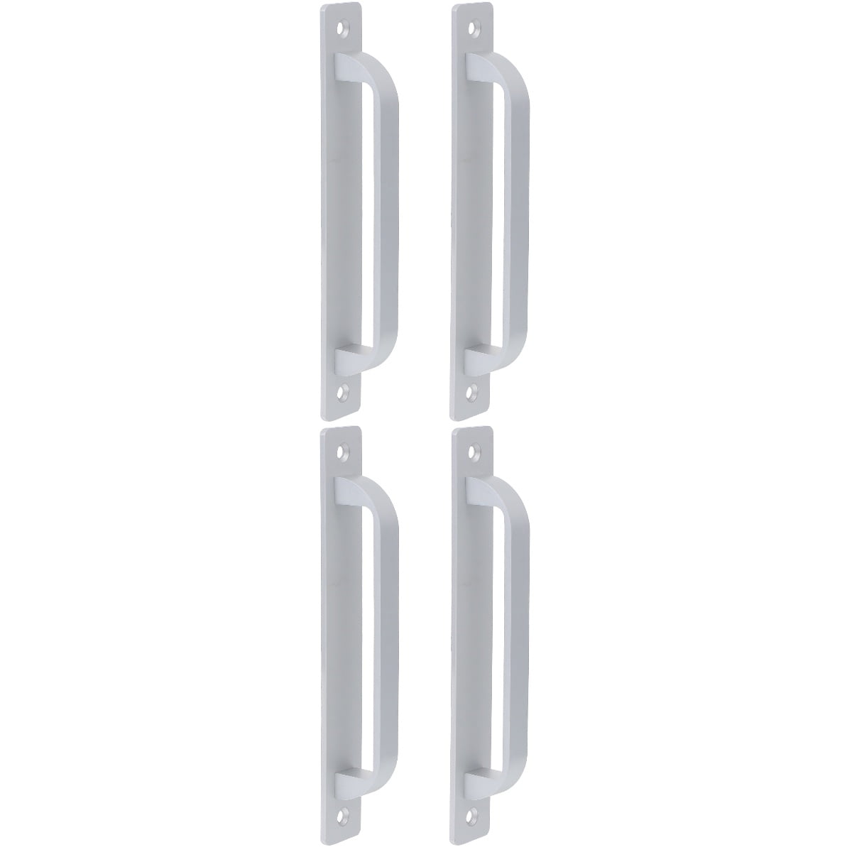 Masteelf 4 pcs Door Handles Pull Handles Aluminum Alloy Knobs Surface ...