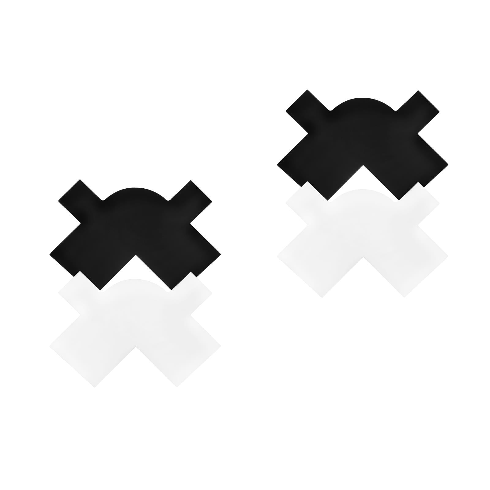 Masteelf 4 pcs Hair Styling Template Barber Designing Card Hairline ...