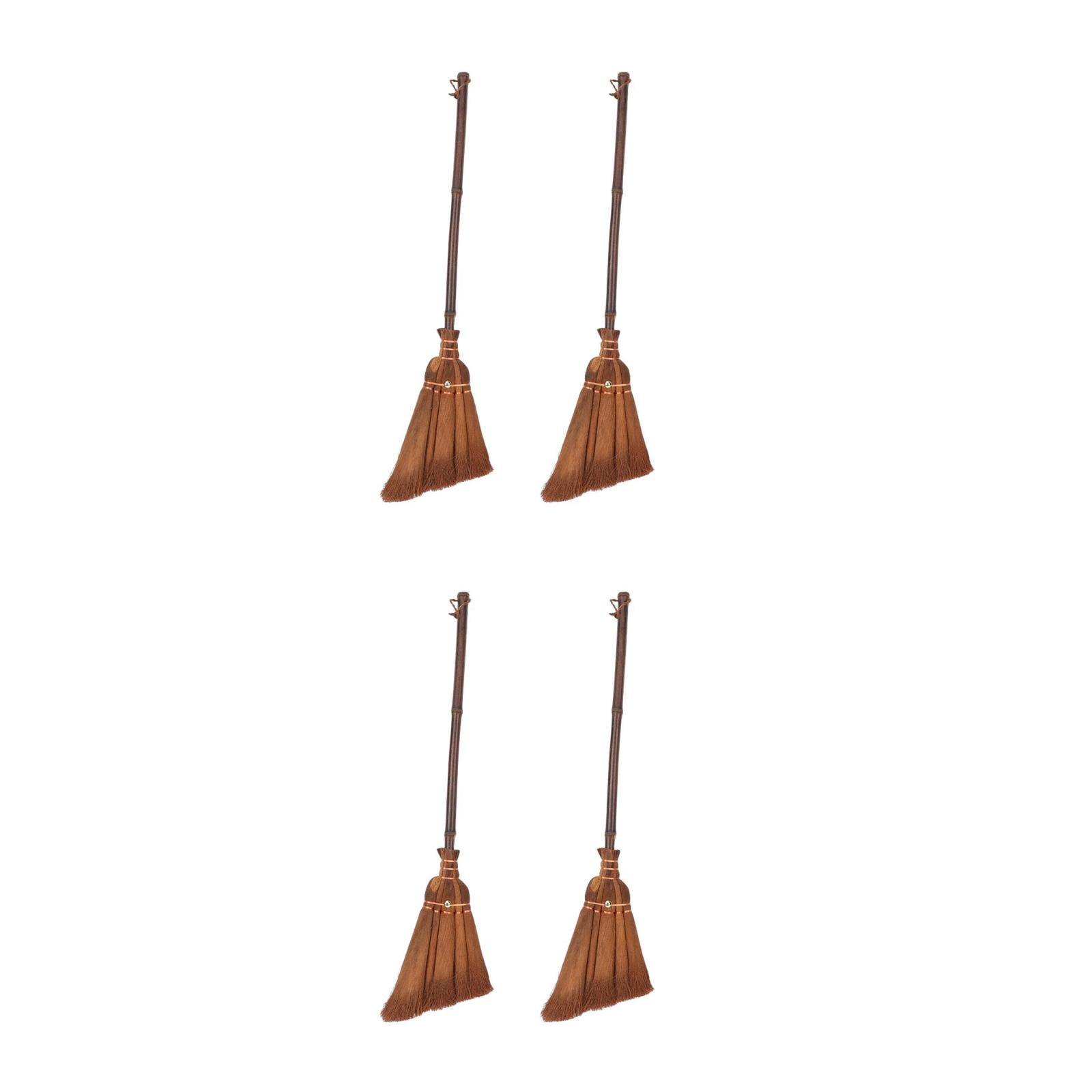 Masteelf 4 pcs Mini Broom Set for Kids Toddler Natural Bamboo Broom ...