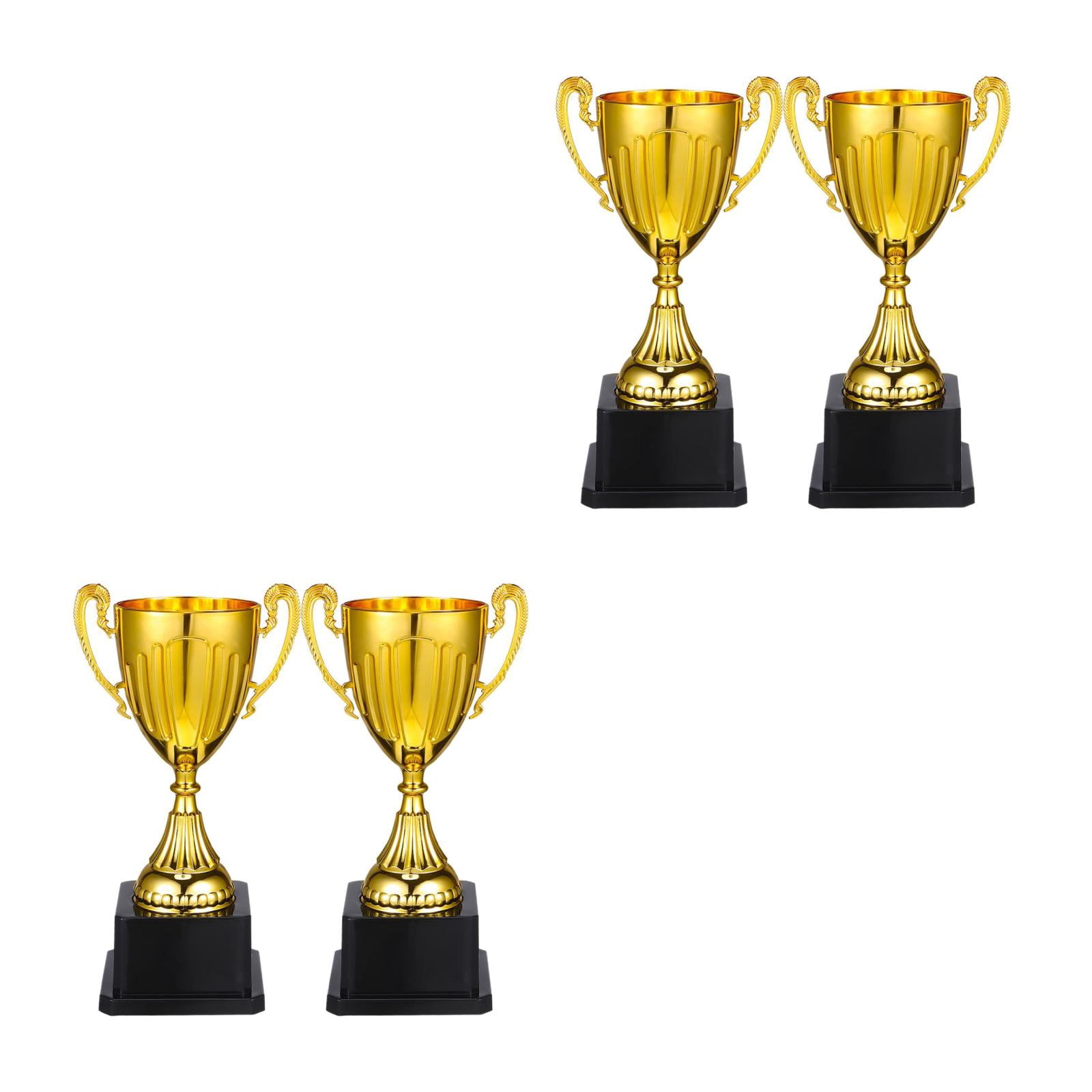 Masteelf 4 pcs Mini Trophies for Kids Award Trophy Cups Plastic Award ...