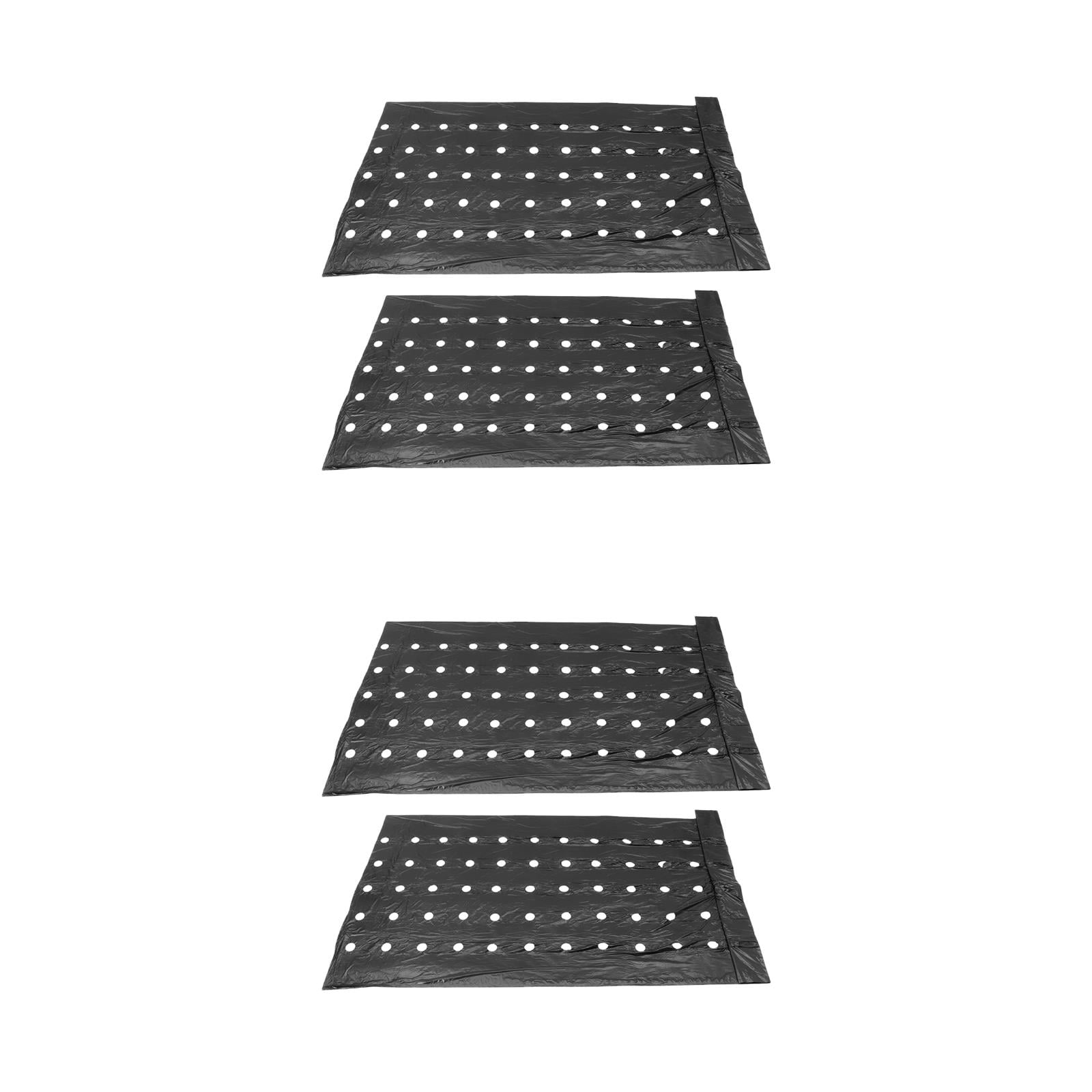 Masteelf WORGEOUS 4 pcs Mulching Film Black Sheet Thermal Insulation ...
