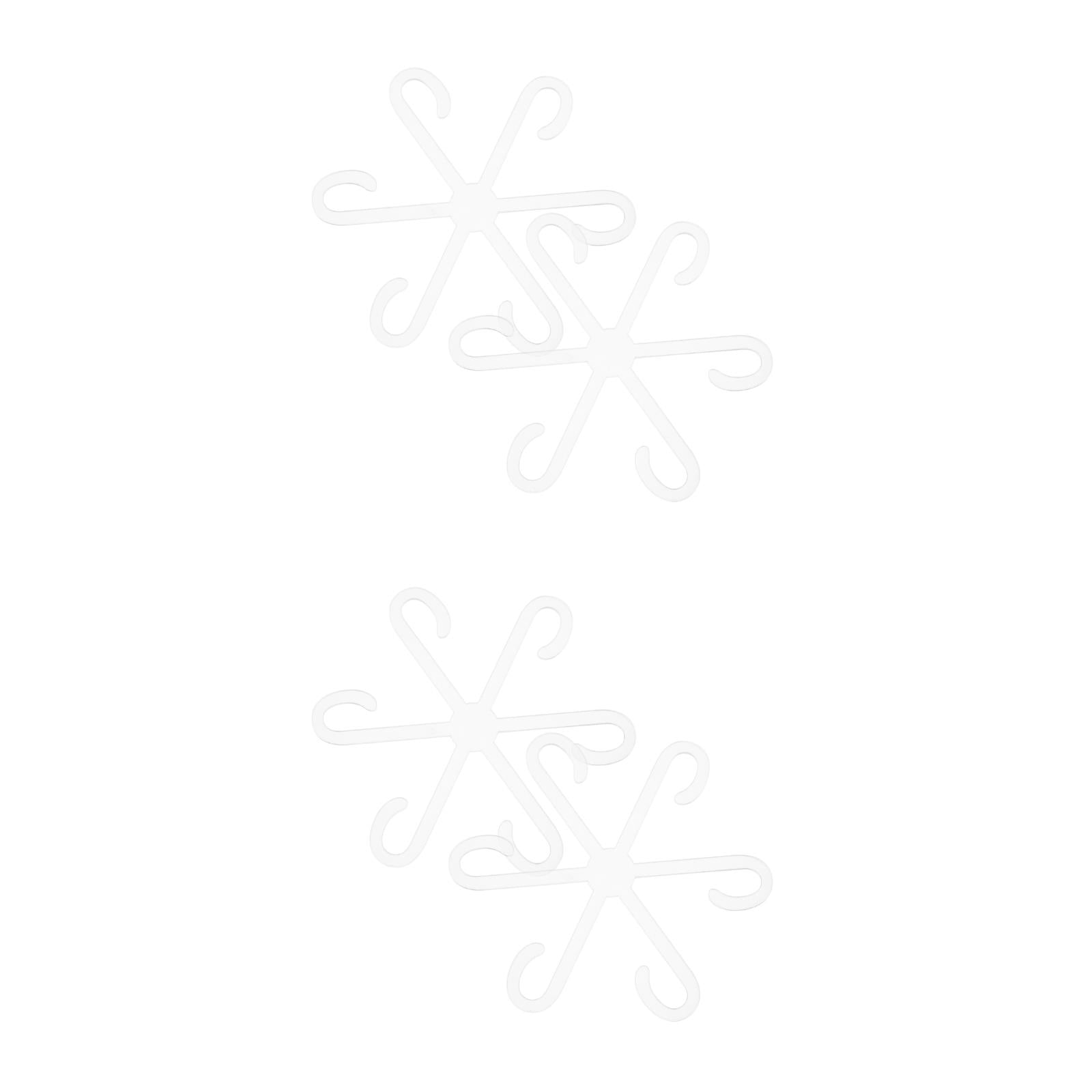 Masteelf 4 pcs Plant Stem Support Bracket Flower Stems Rack Flower ...