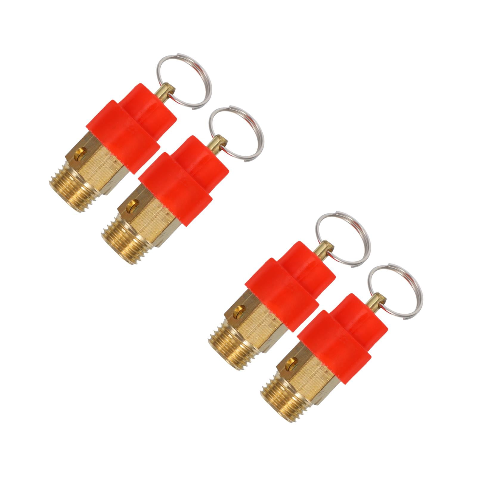 Masteelf 4 pcs Safety Valve Air Compressor Pressure Relief Valve Easy ...