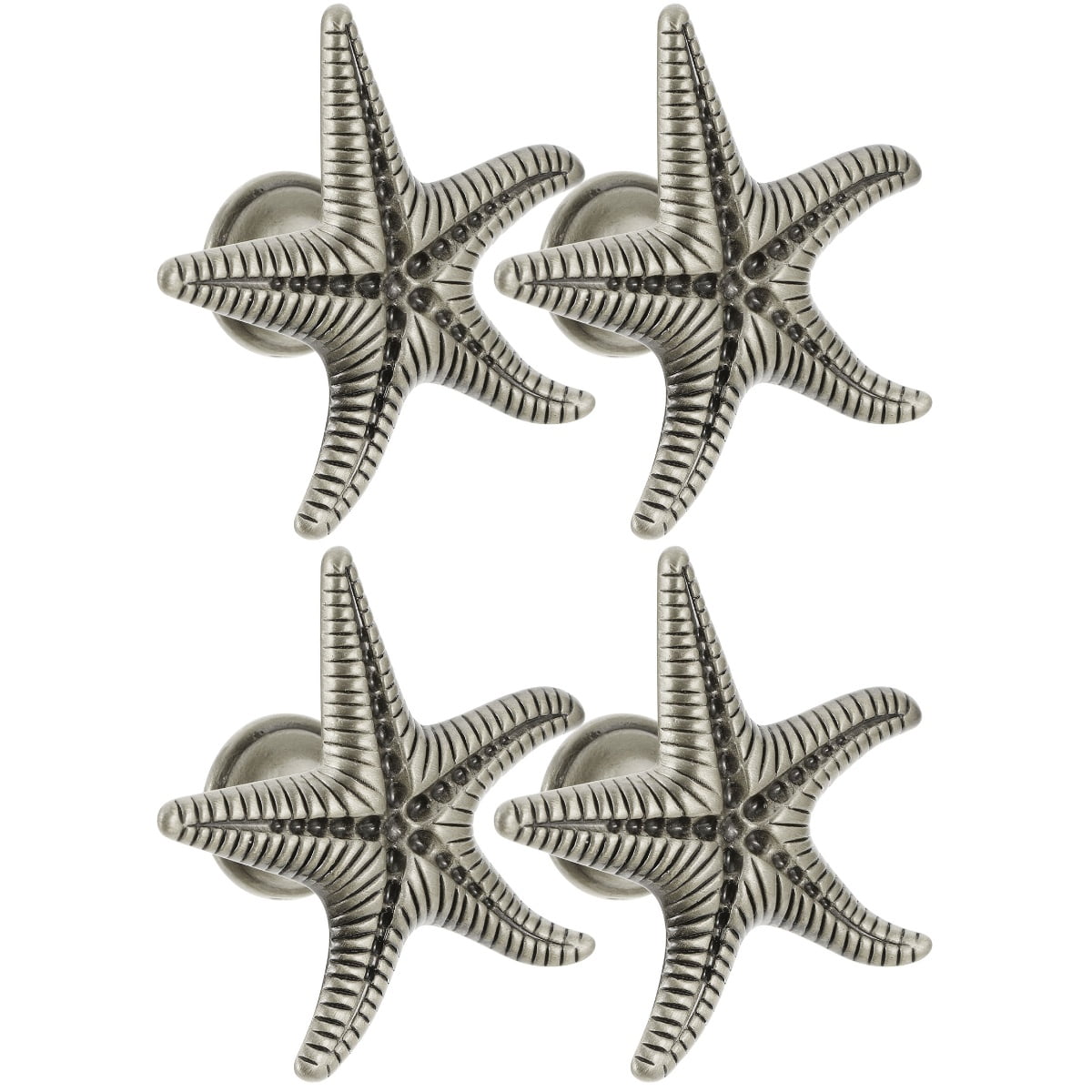 Masteelf 4 pcs Star Drawer Knobs Pulls Home Metal Cabinet Knobs ...