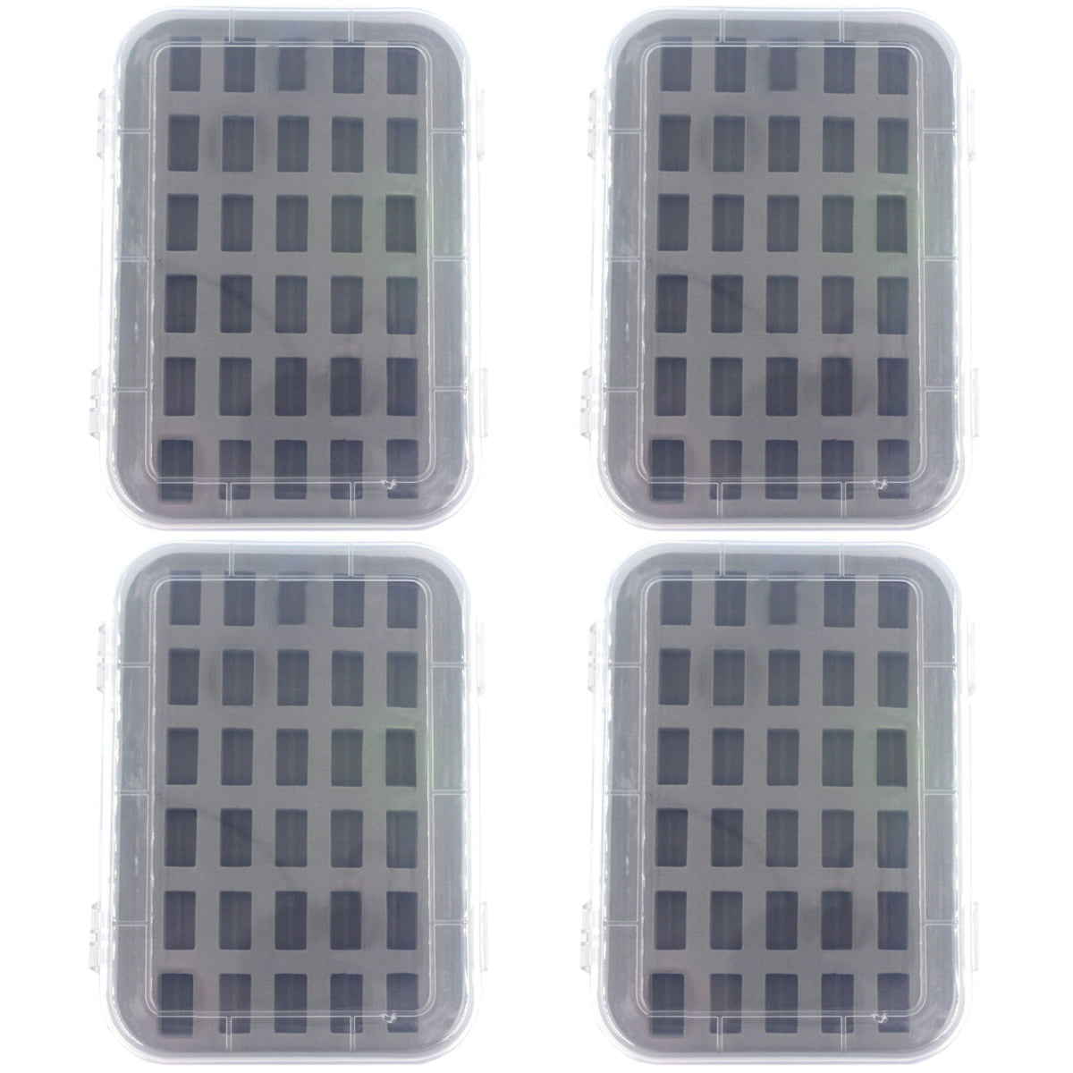 Masteelf 4 pcs Transparent Spool Box Bobbins Storage Container Portable ...