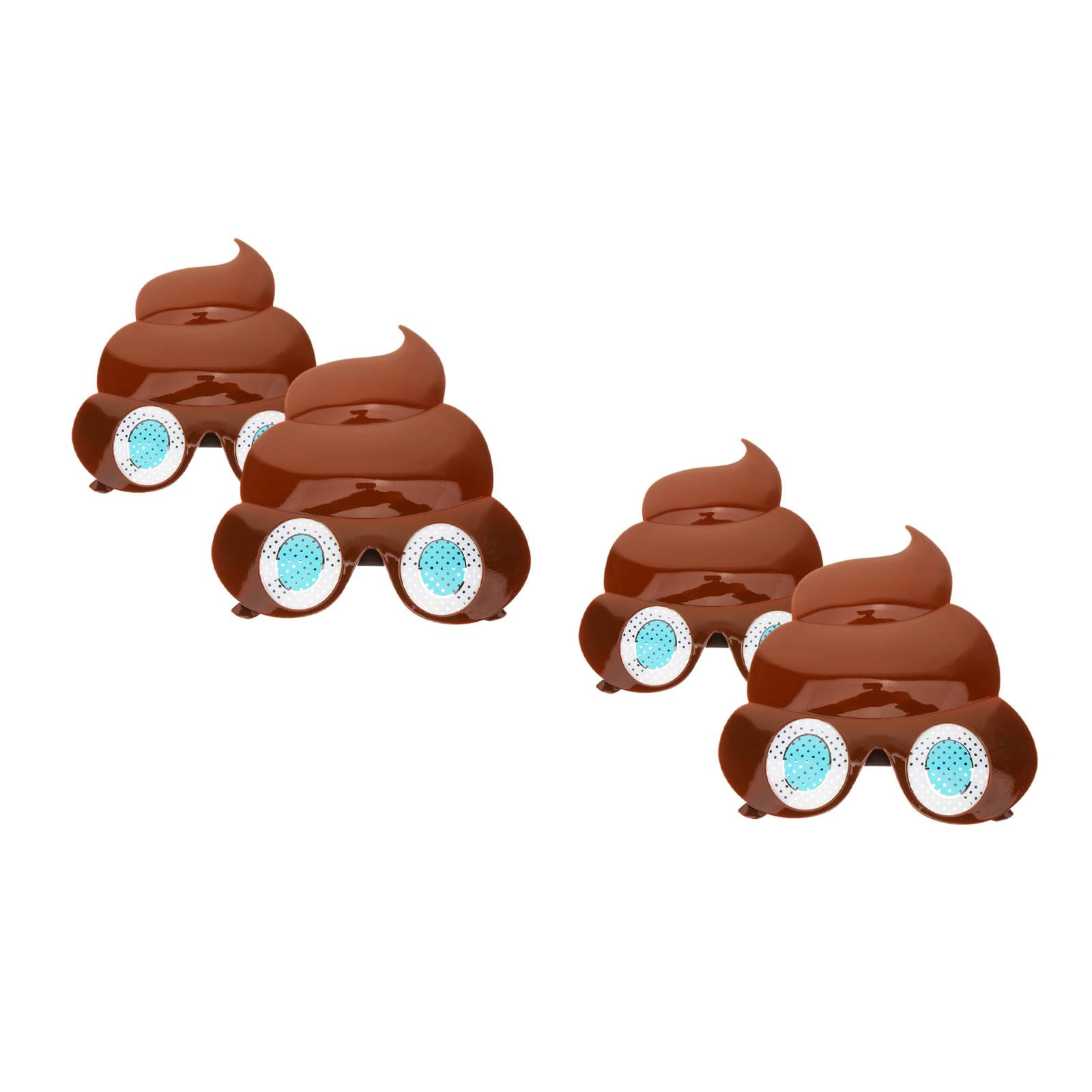 Masteelf 4 pcs Trendy Sunglasses Unique Sunglasses Disco Party ...