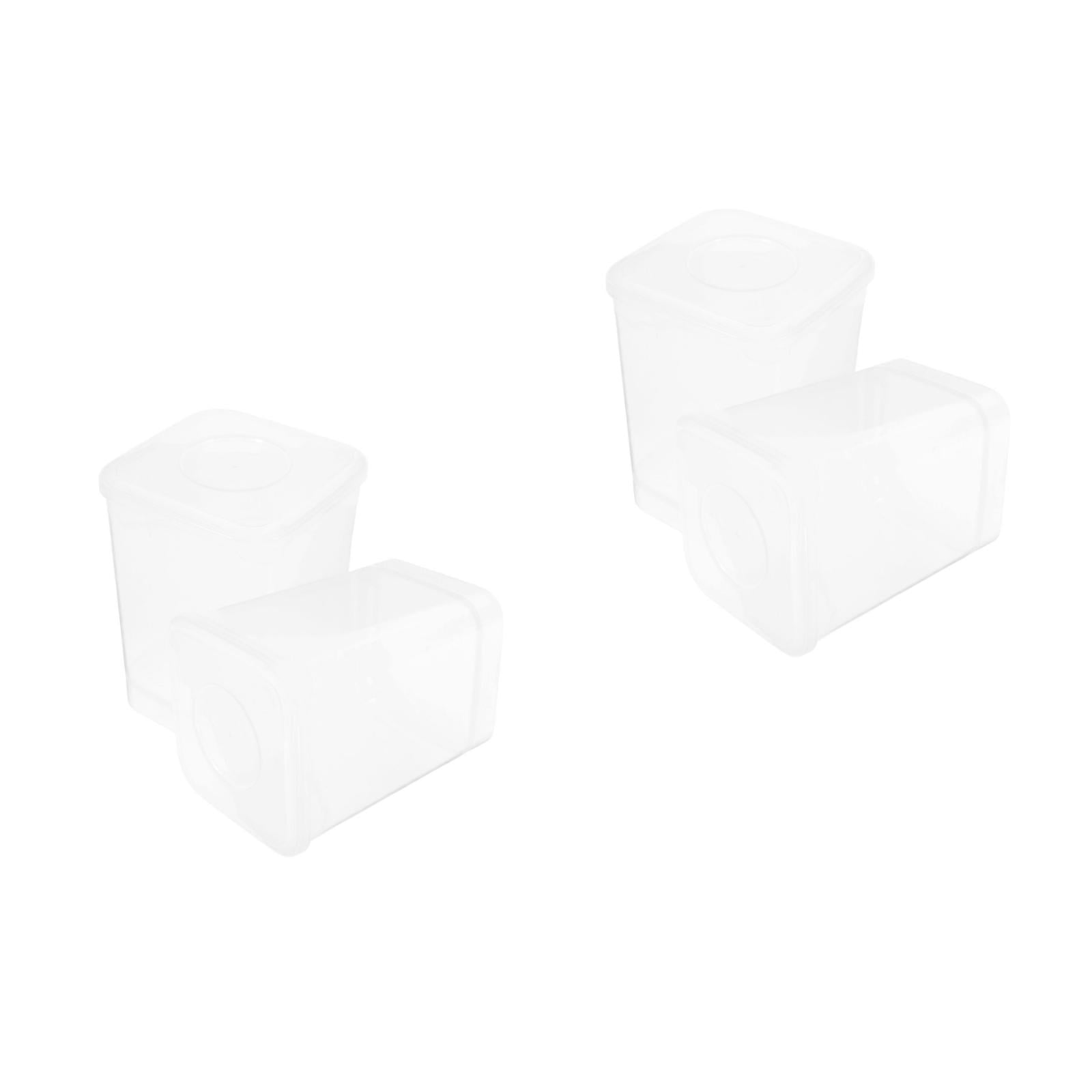 Masteelf 4 pcs Yogurt Box Food Storage Containers Refrigerator Side ...