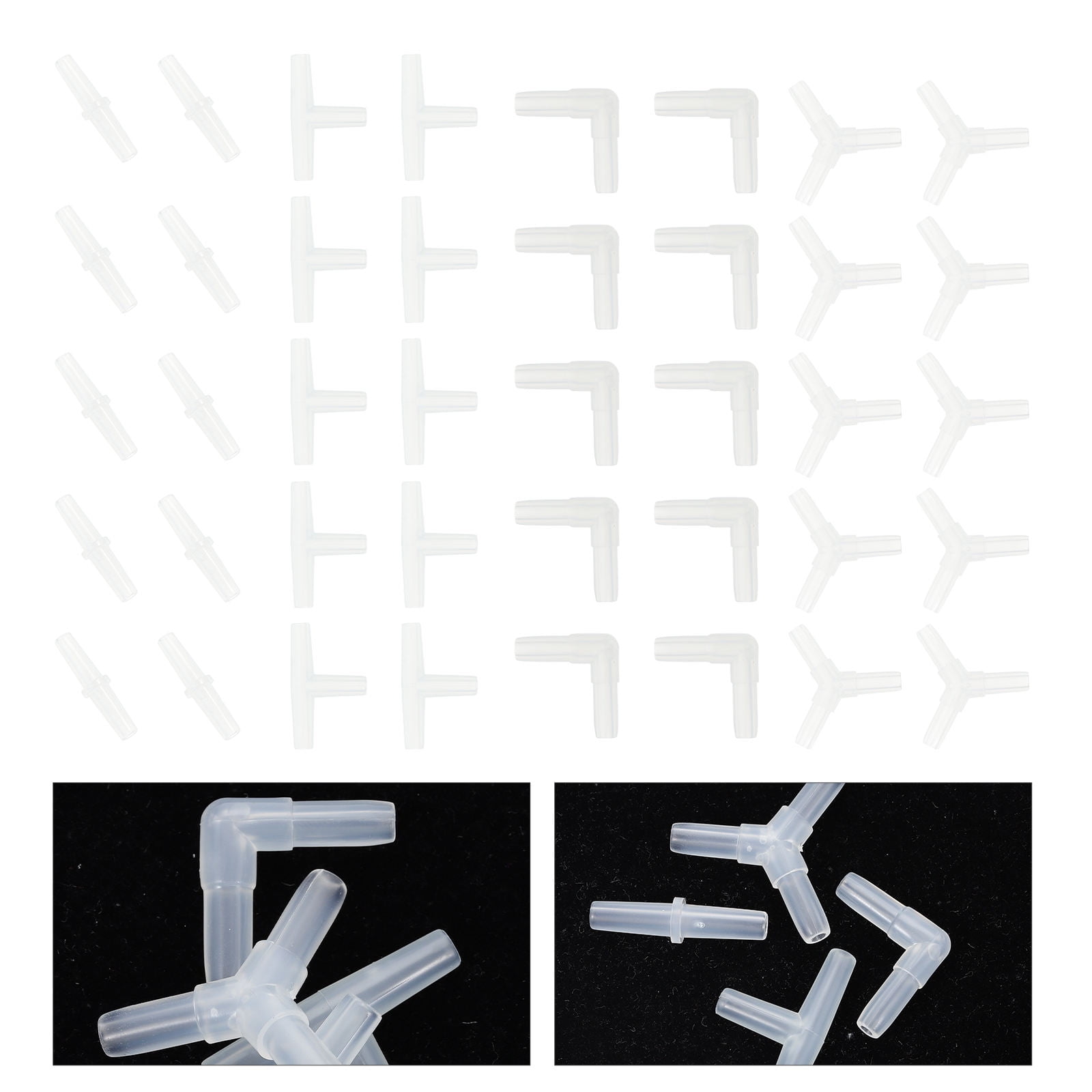 Masteelf 40 Pcs Aerator Aeration Fish Tank Connector 3.00X1.80X0.40CM ...