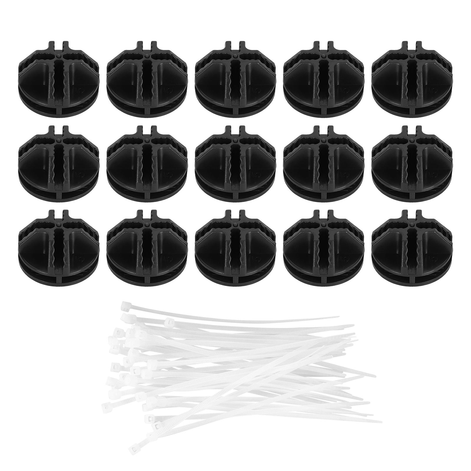 Masteelf 40 Pcs 塑料连接 收纳架 Cube Connectors Firm Connectors 3.6x3.6cm ...