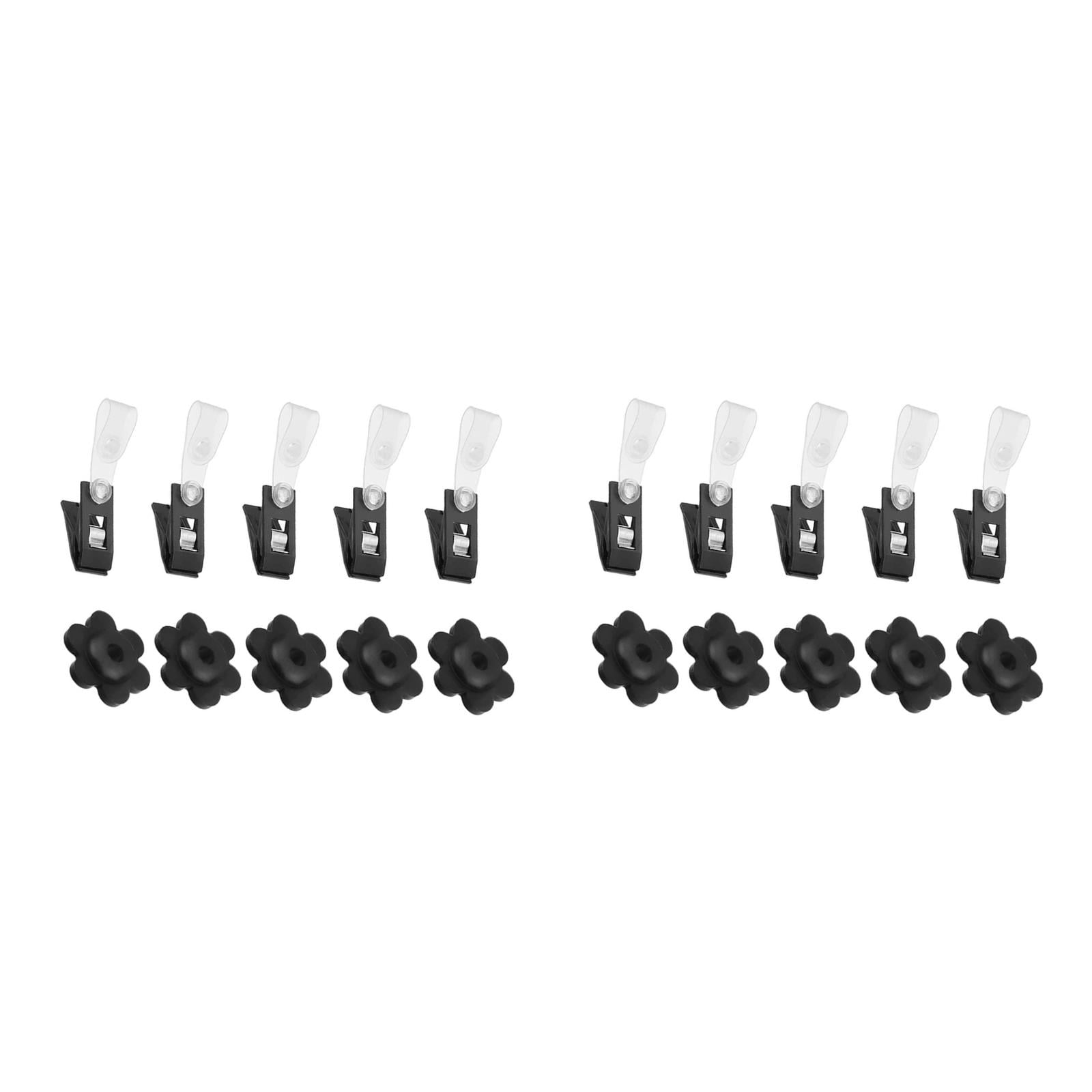 Masteelf 40 Pcs Garden Flag Stoppers Windproof Flag Clips Flag Fixing ...