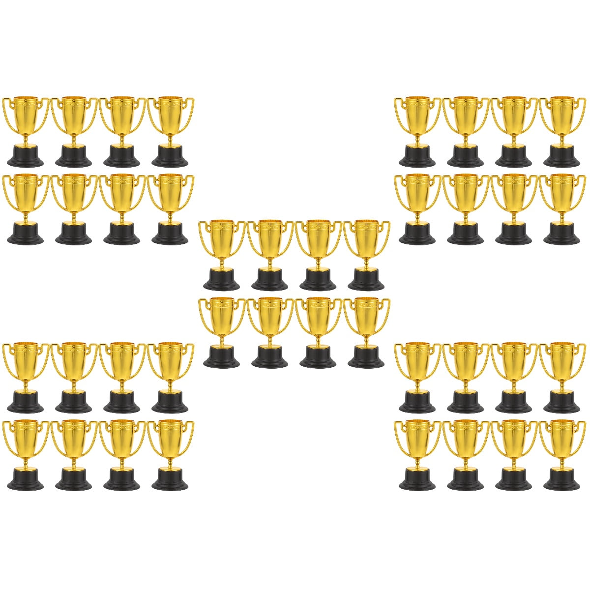 Masteelf 40 Pcs Mini Awards Trophies Award Trophy Cups Gold Trophies ...