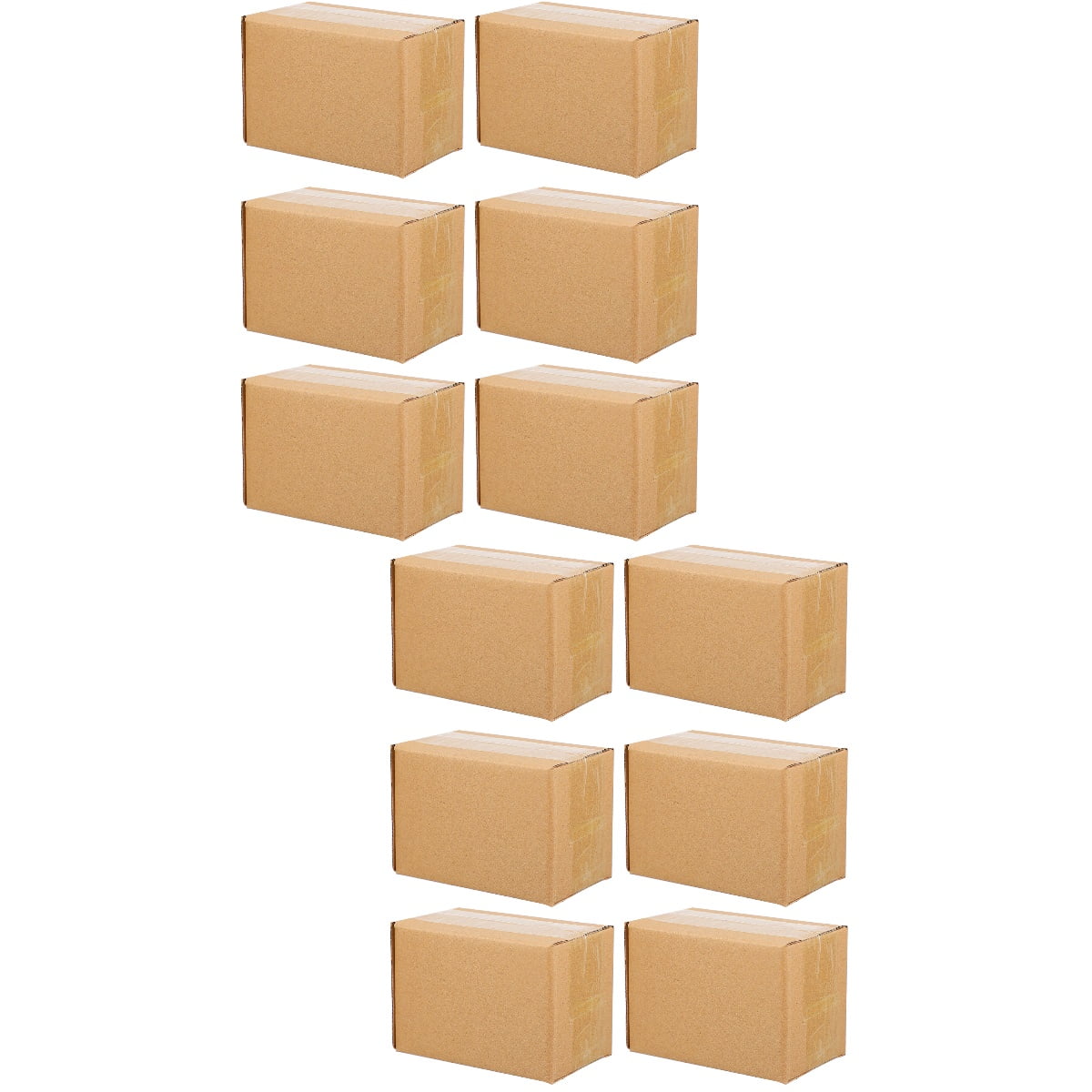Masteelf 40 Pcs Practical Packing Cartons Strong Small Cube Cartons for ...