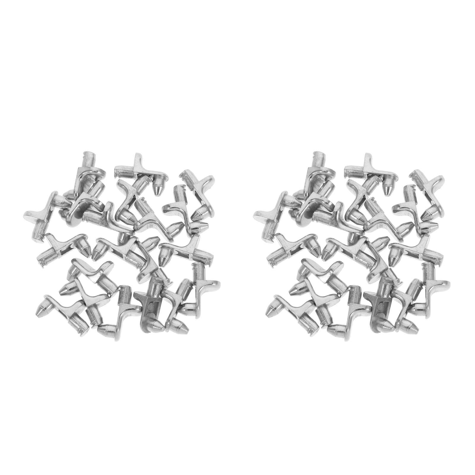 Masteelf 40 Pcs Versatile Shelf Pegs for Glass Shelving Stylish Shelf ...