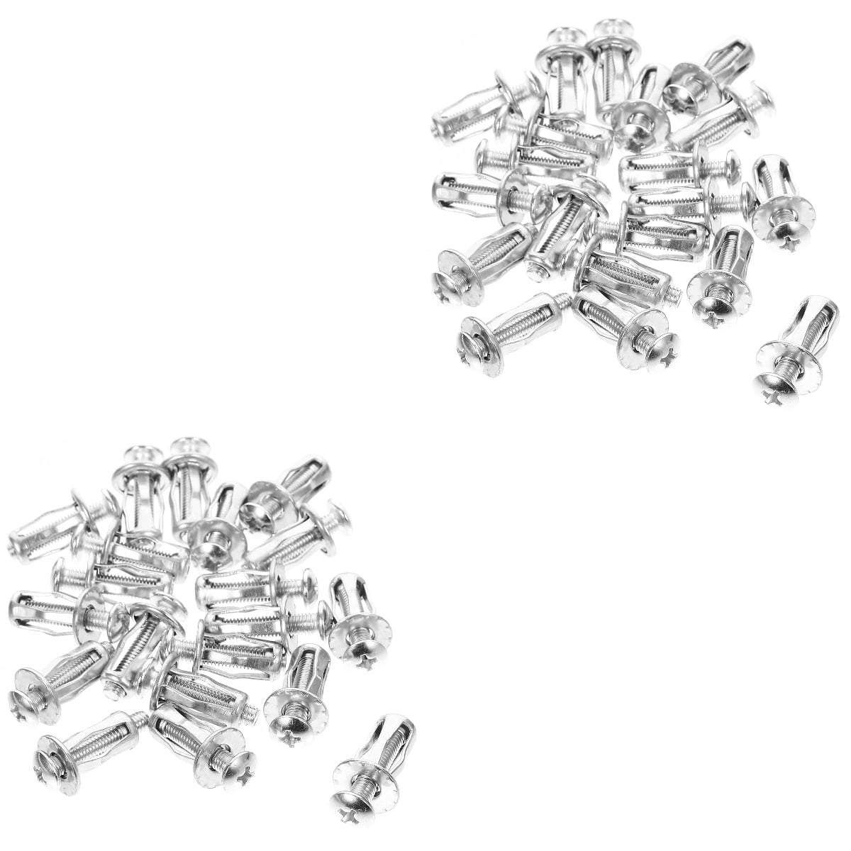 Masteelf 40 Sets Hollow Door Anchor Hollow Door Screw for Iron Sheet ...