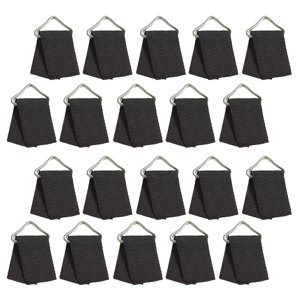 Masteelf 40 Sets Portable Triangle Buckles Trampoline Stakes Net Child ...