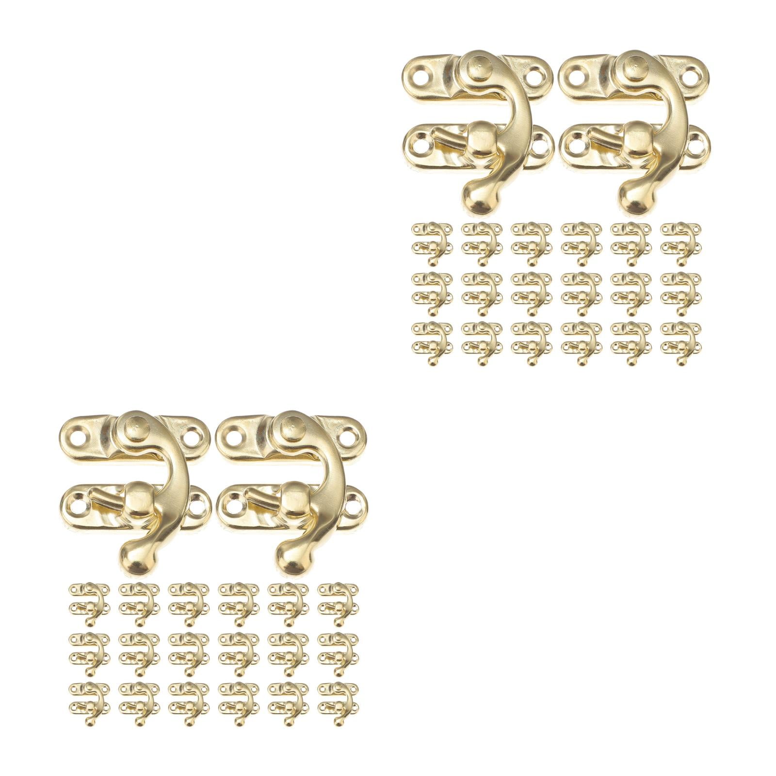 Masteelf 40 pcs Antique Decorative Hasp Clasp Latch Lock Vintage ...