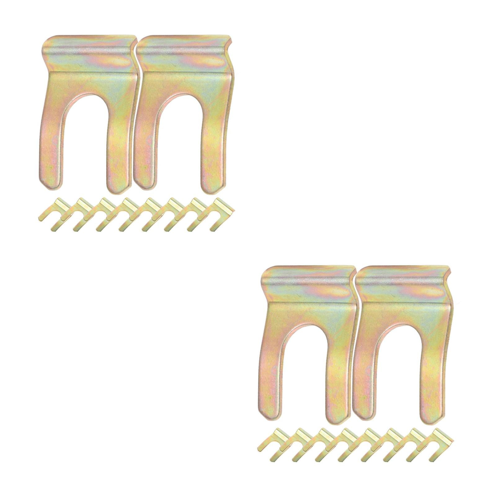 Masteelf 40 pcs Automobile Oil Pipe Clamp Hose Clips U-Shaped Car Wire ...