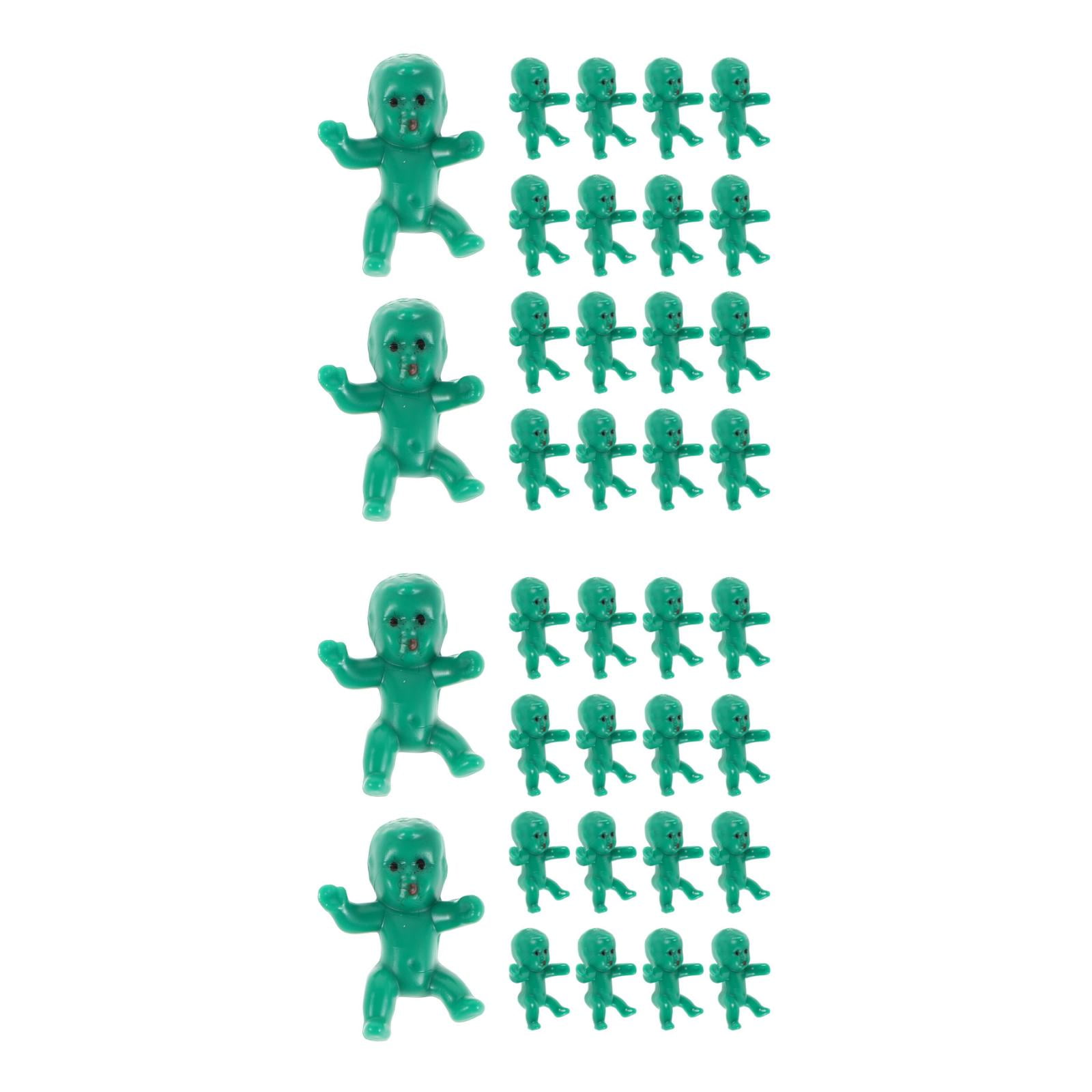 Masteelf 40 pcs Baby Shower Mini Babies Models Mini Baby Playthings ...