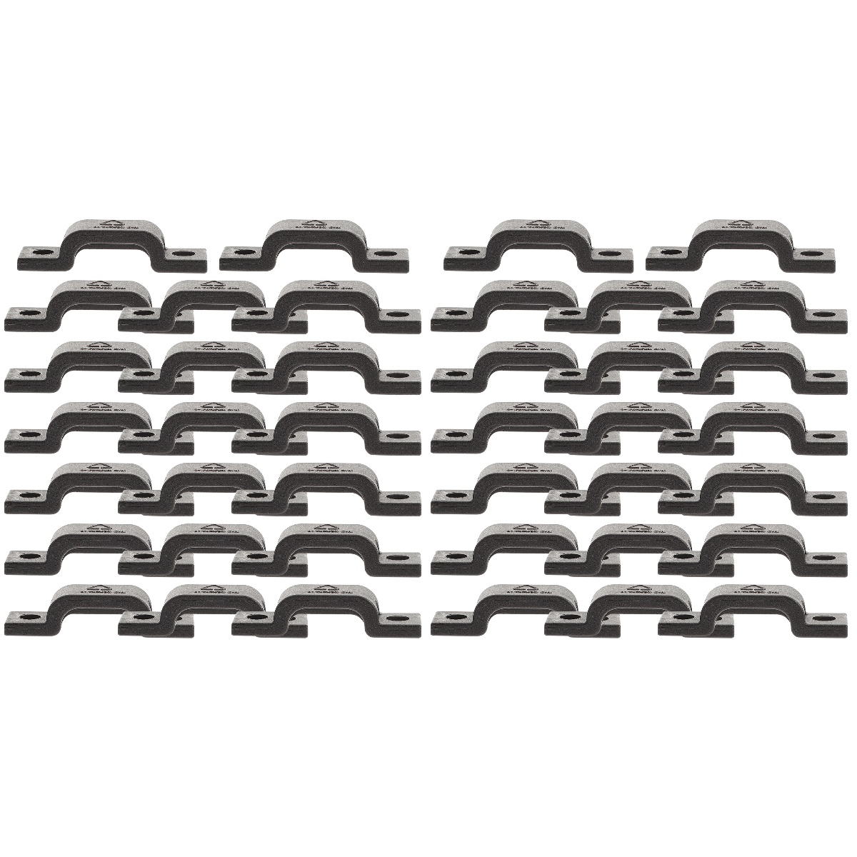 Masteelf 40 pcs Cable Clamps Nylon Wire Clips Arch Connecting Cable ...