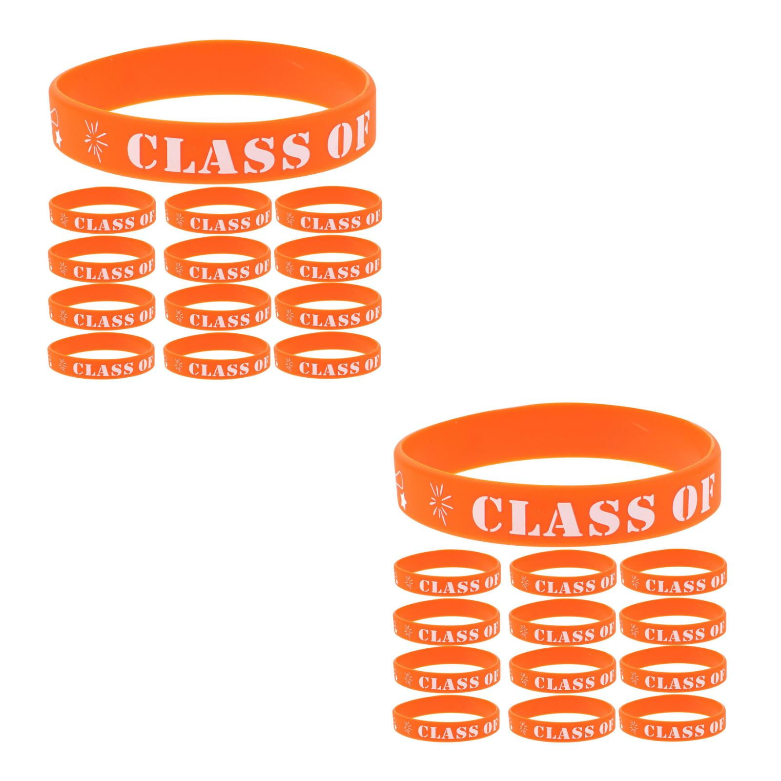 Masteelf 40 pcs Graduation Jewelry Bracelets Class of 2025 Wristbands ...