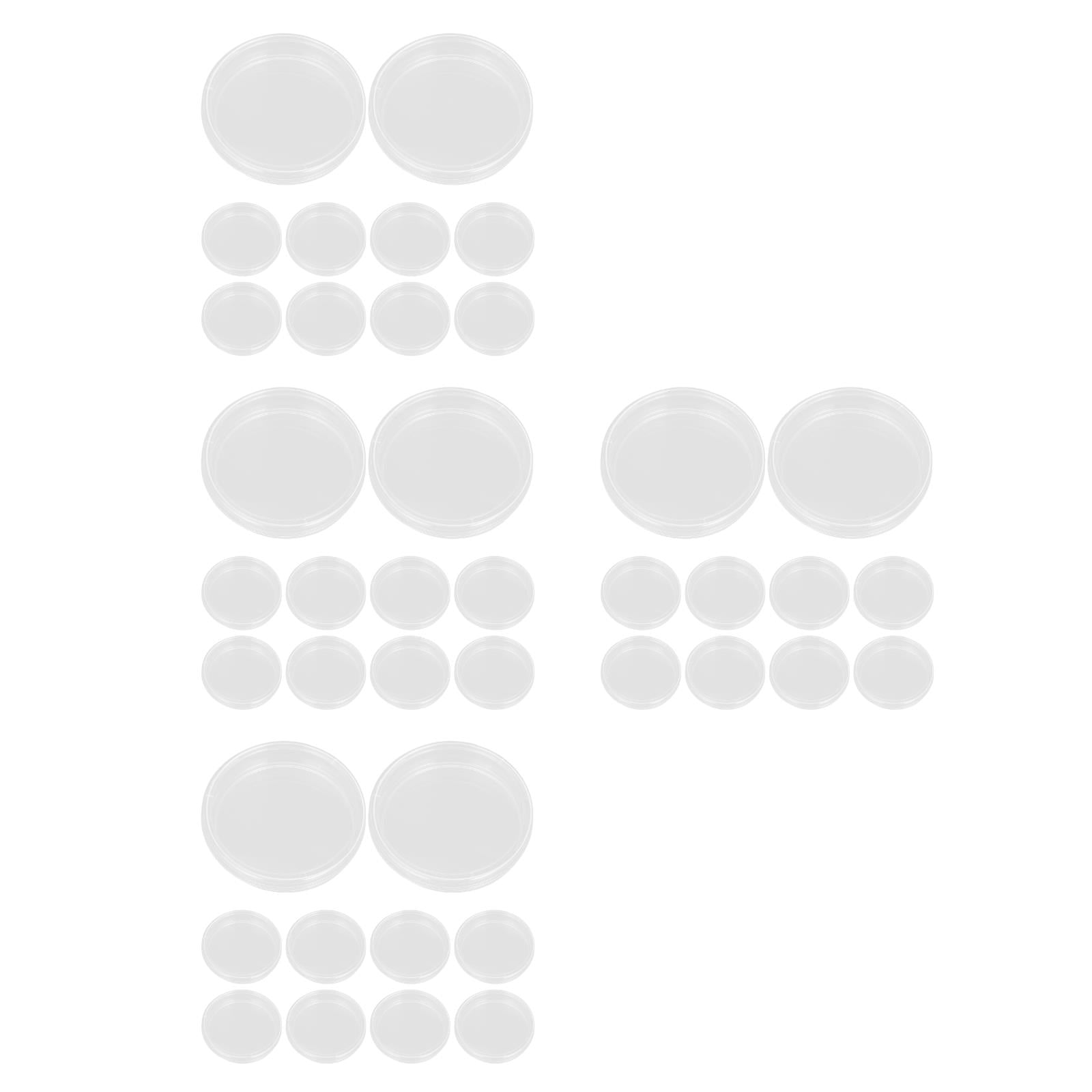 Masteelf 40 pcs Petri Dishes Lab Dishes Cell Culture Dish Lab Petri ...
