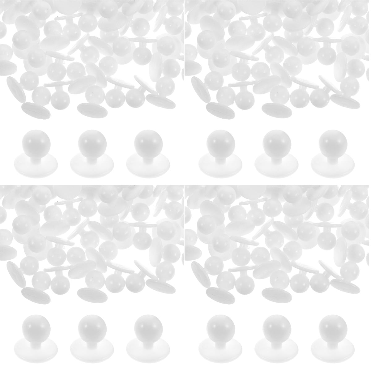 Masteelf 400 Pcs Clothes Buttons Chef Buttons Wind Coat Sewing Buttons ...