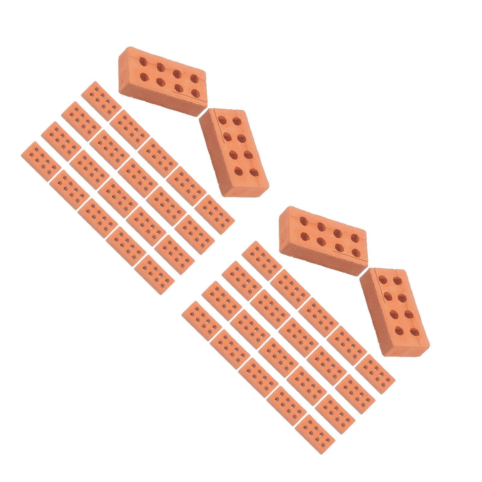 Masteelf 400 pcs Miniature Bricks Tiny Simulation 8-hole Bricks ...