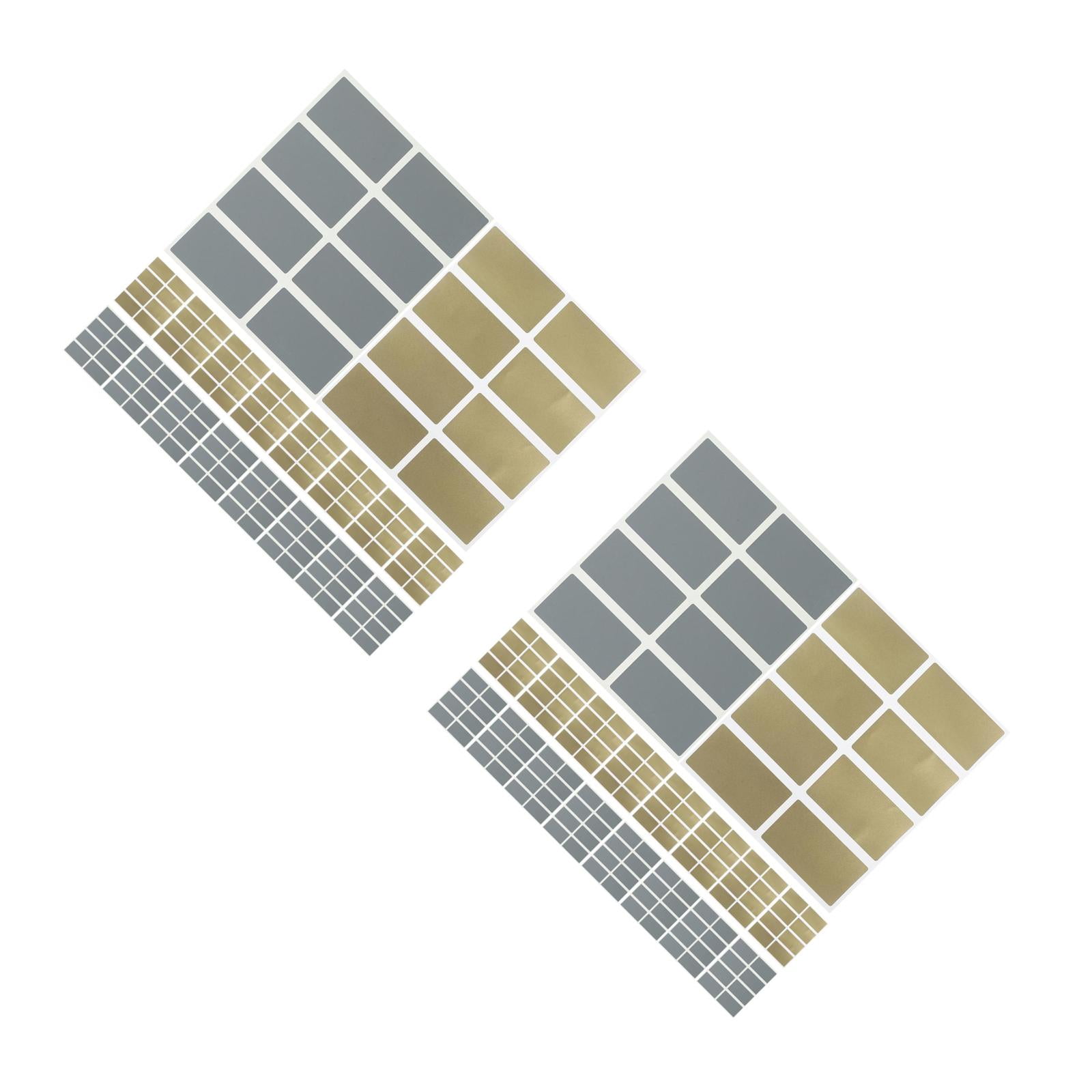 Masteelf 400 pcs Scratch Off Stickers Rectangular Scratch Labels For ...
