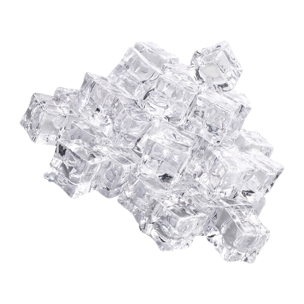 Masteelf 40 Pcs Ice Cube Maker Interesting Cubes Artificial - Walmart.com