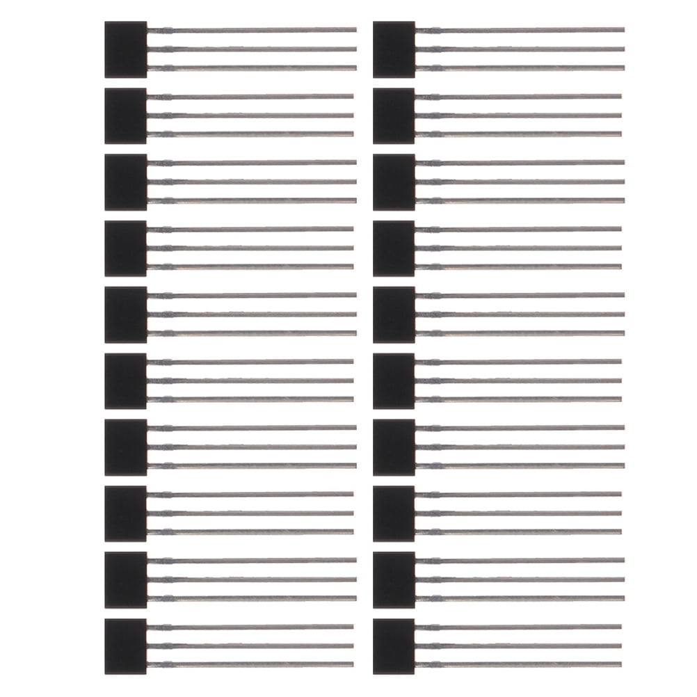 Masteelf 40pcs Hall Sensor Magnetic Detector Hall Effect Sensor ...