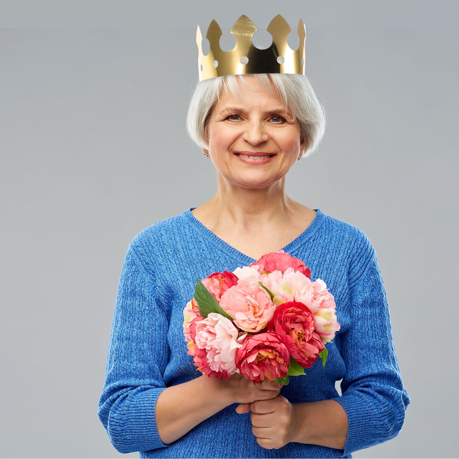 Masteelf 40pcs Party Hats Happy Birthday Paper Hats Birthday Crown ...