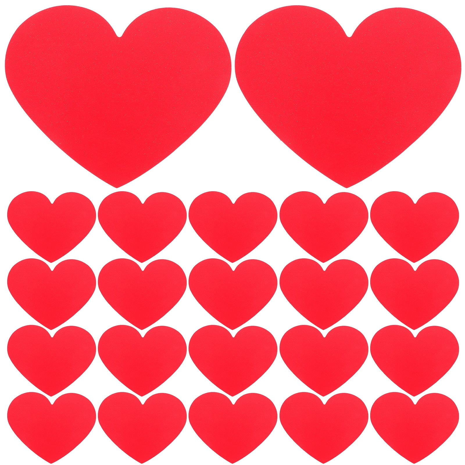 Masteelf 40pcs Valentine’s Day Heart Shaped Paper Cutouts DIY ...