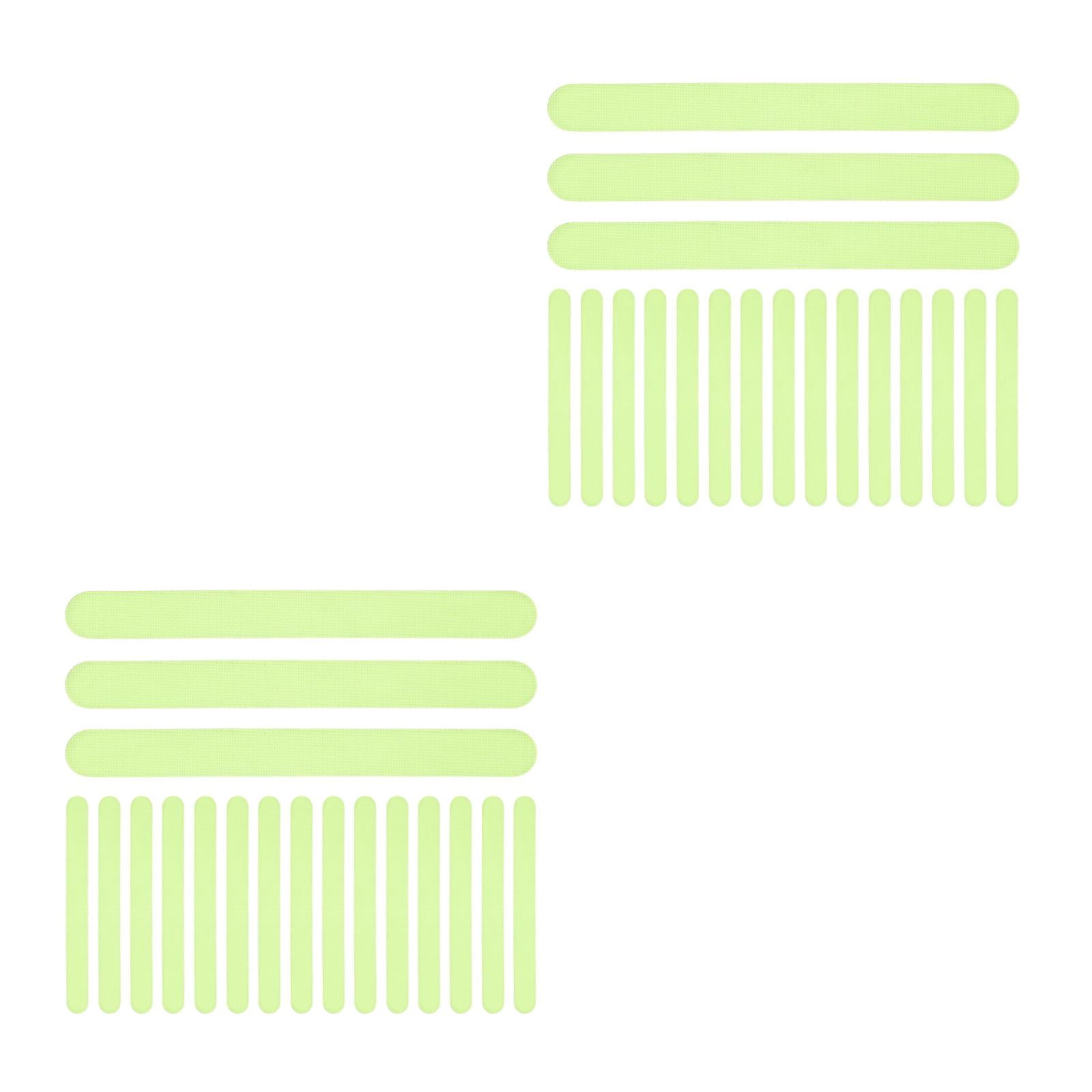 Masteelf 48 Pcs Non-skid Stairs Tapes Stairs Glow in the Dark Stripes ...