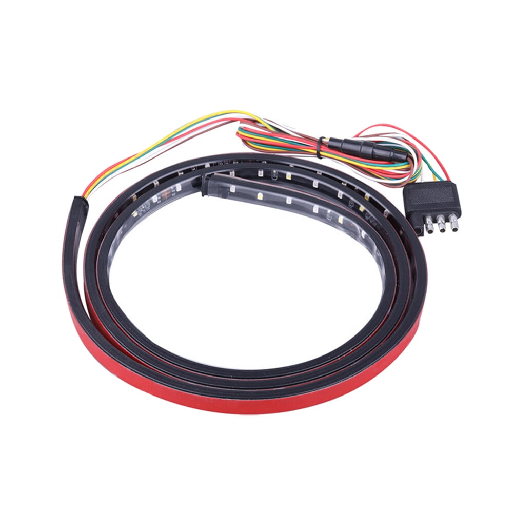 Masteelf 48-inch Universal Tailgate LED Strip Bar White and Red Reverse ...