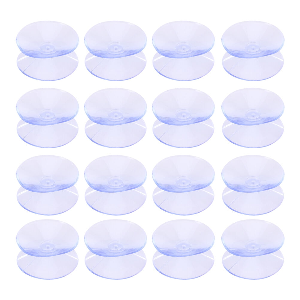 Masteelf 48Pcs 30mm Transparent Double-sided Suction Rubber Pads for ...