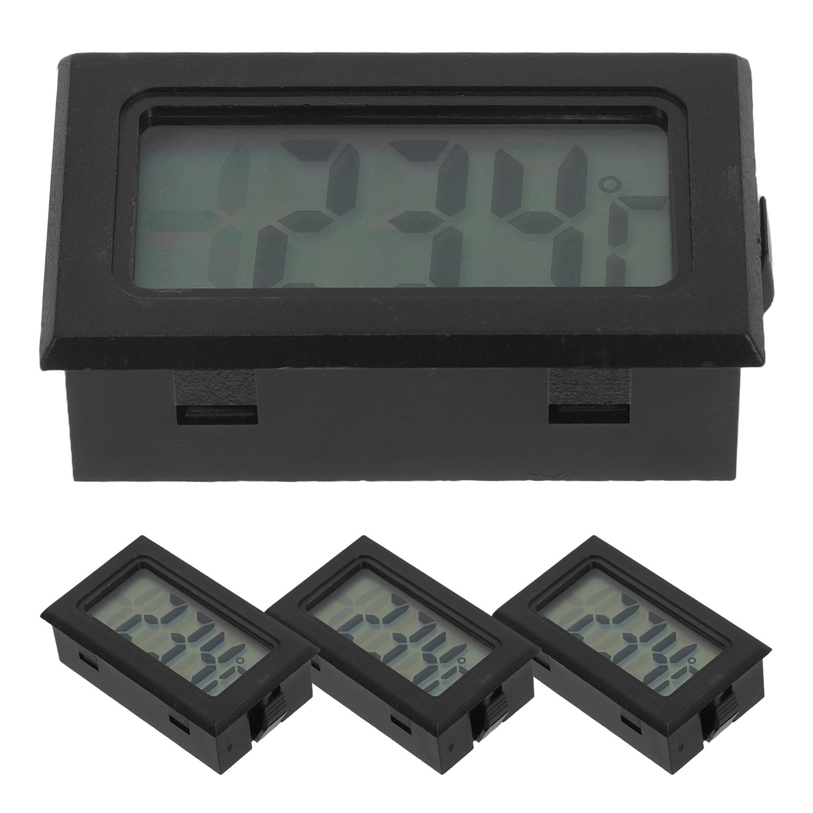 Masteelf 4PCS Digital Room Thermometer Indoor Thermometer Mini ...