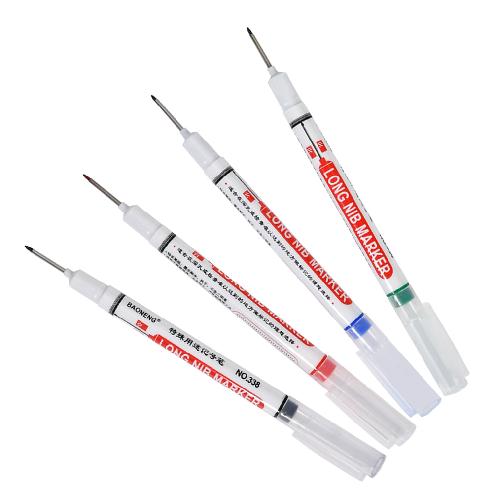 Deep Hole Marker Pens for Carpenter with Fine Tip and Multiple Colors ...