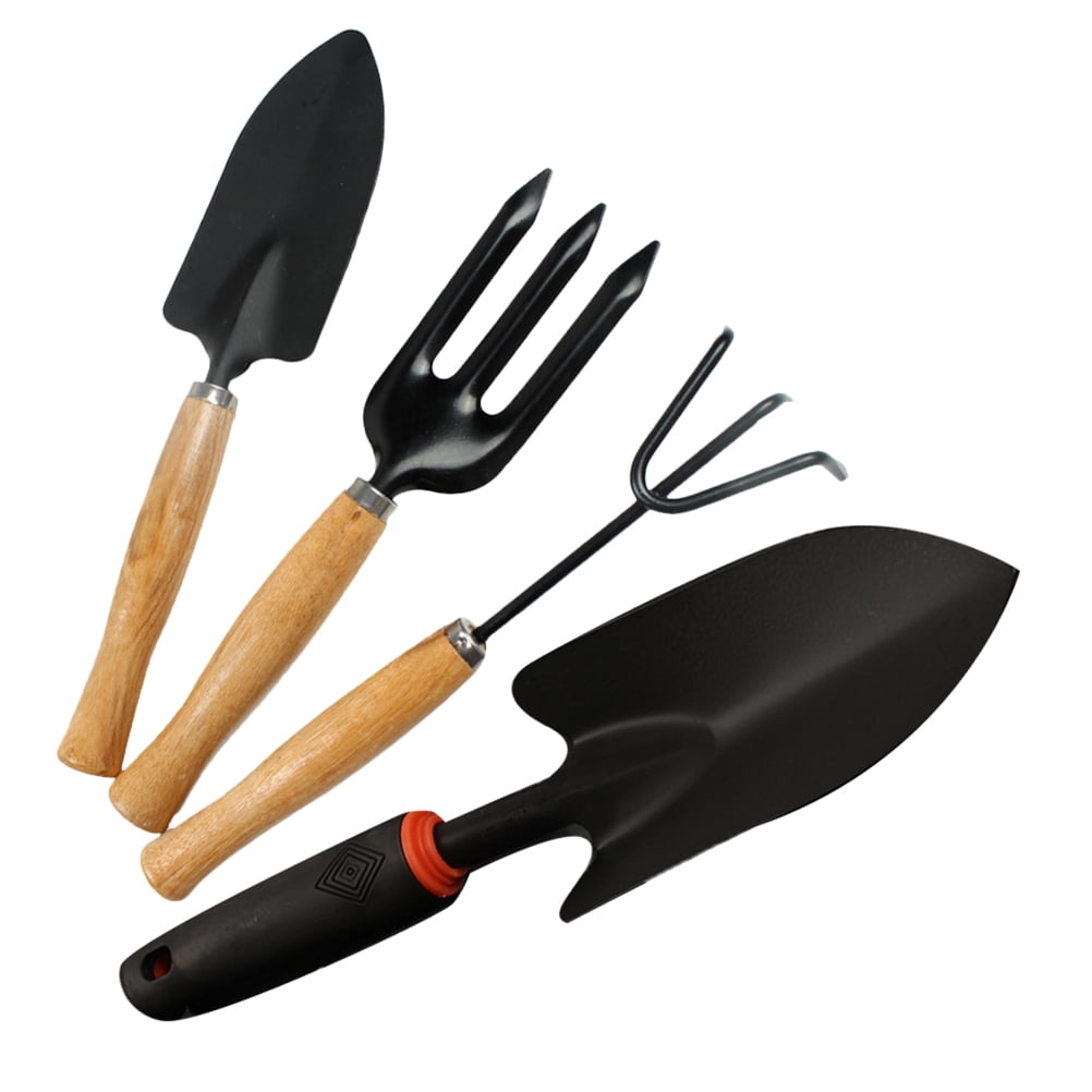 Masteelf 4PCS Mini Gardening Set Practical Multipurpose Shovels 3-Teeth ...