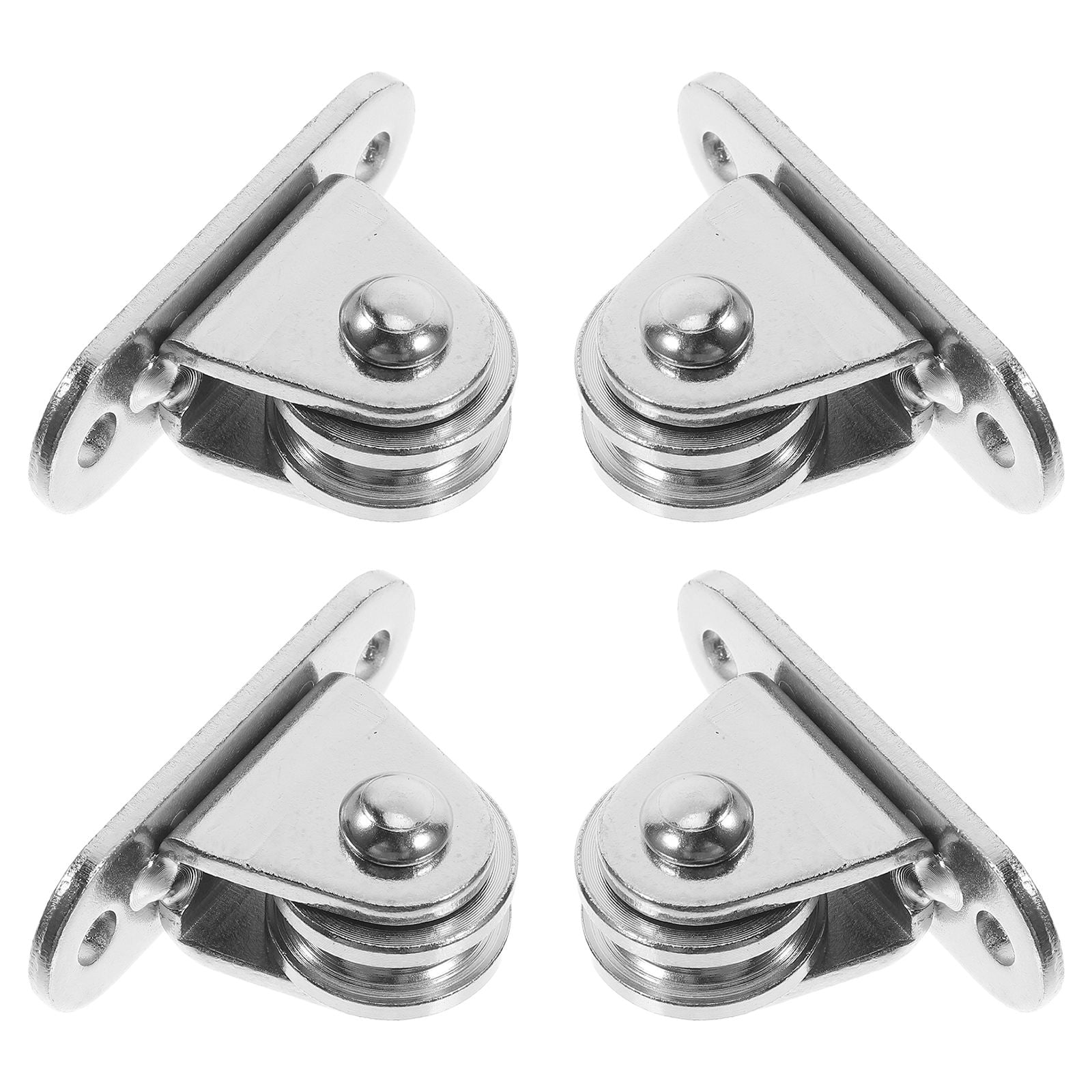 Masteelf 4PCS Pulley Wheel Bearing Pulley Rope Pulley Wall Pulley Cable ...