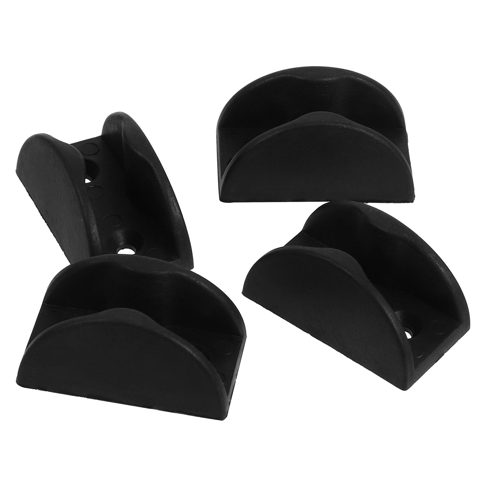 Masteelf 4PCS Sliding Closet Door Floor Guide Barn Door Guides Sliding ...